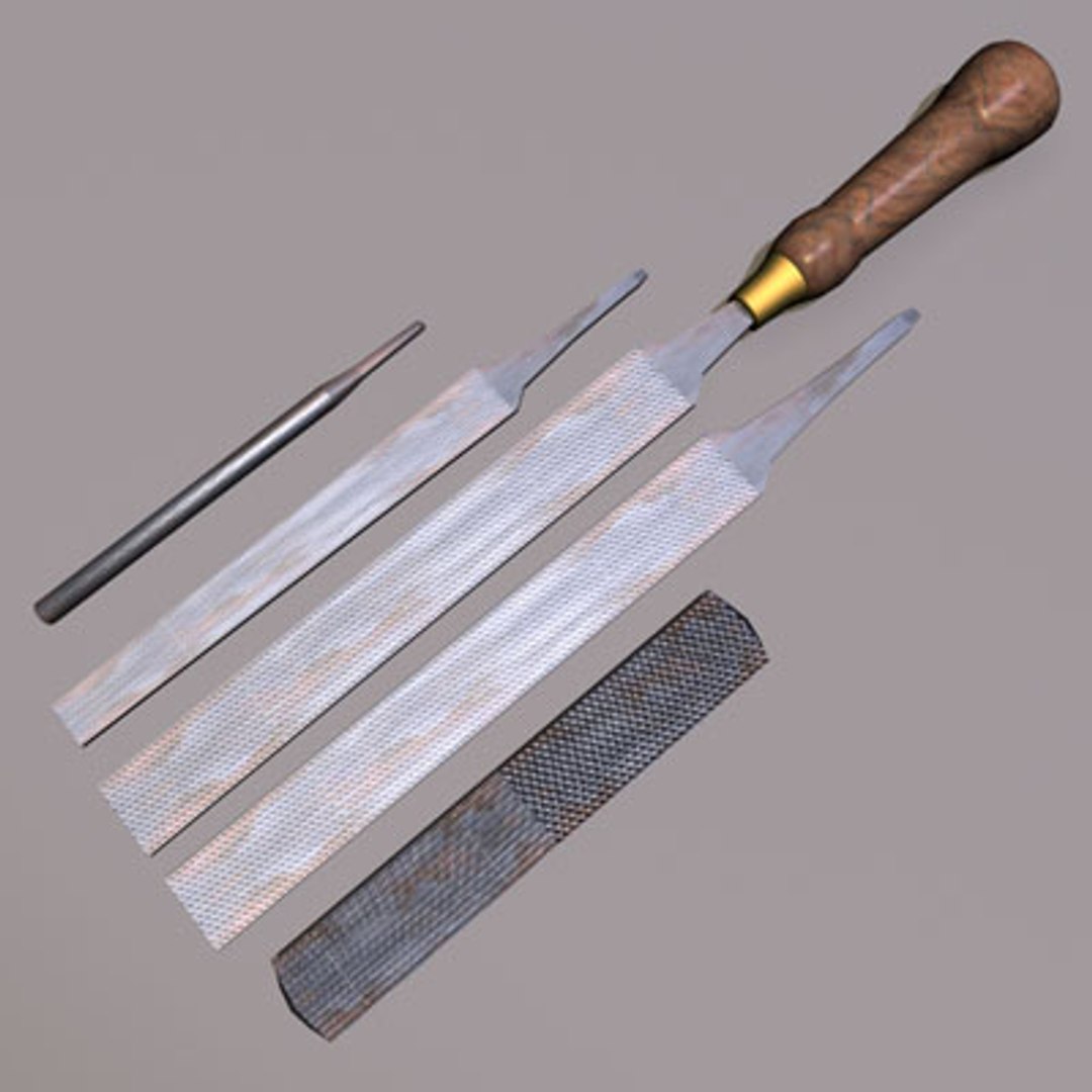 Wood Files Rasp 01 Max