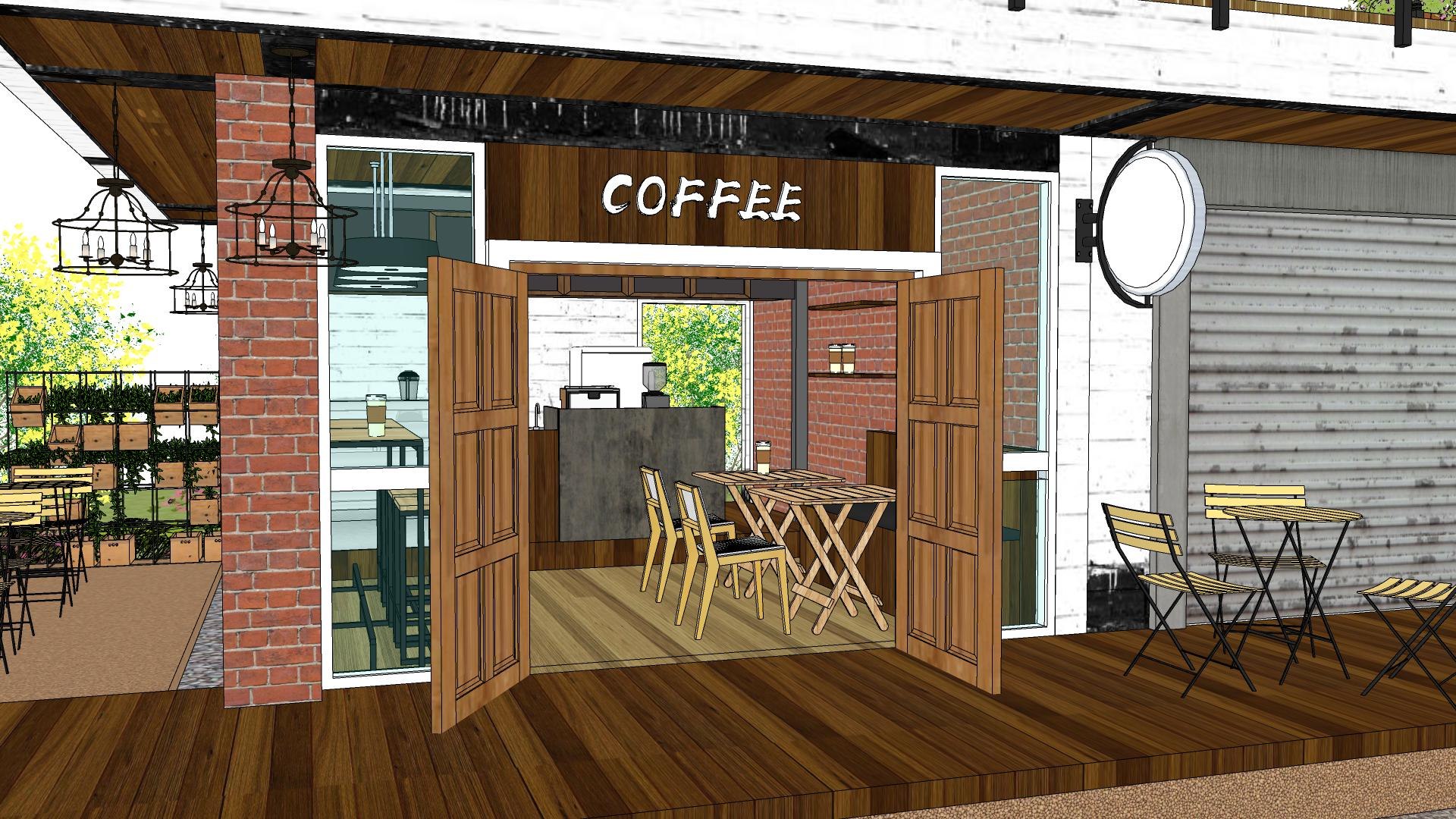 3D Model Roadside Cafe - TurboSquid 1985391