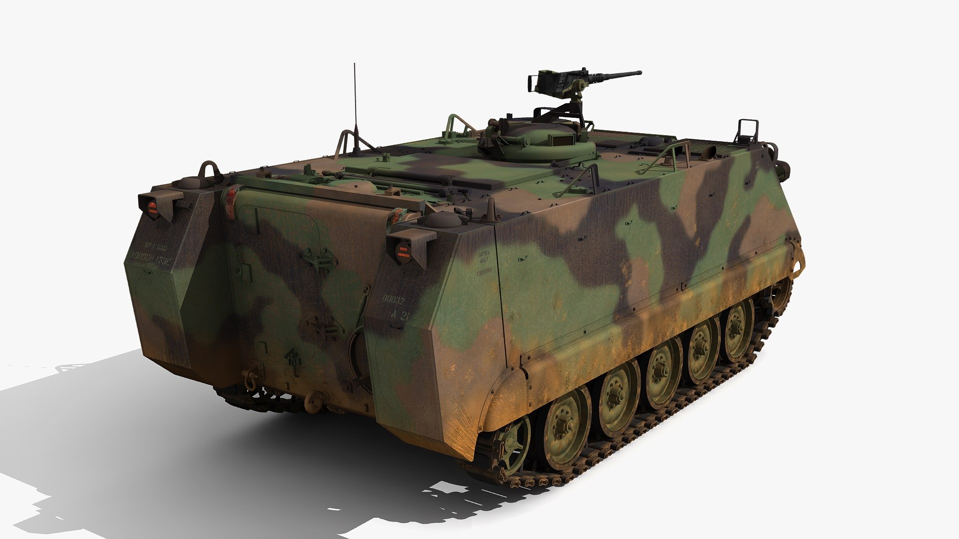 M2 M113 M113a3 3d Max