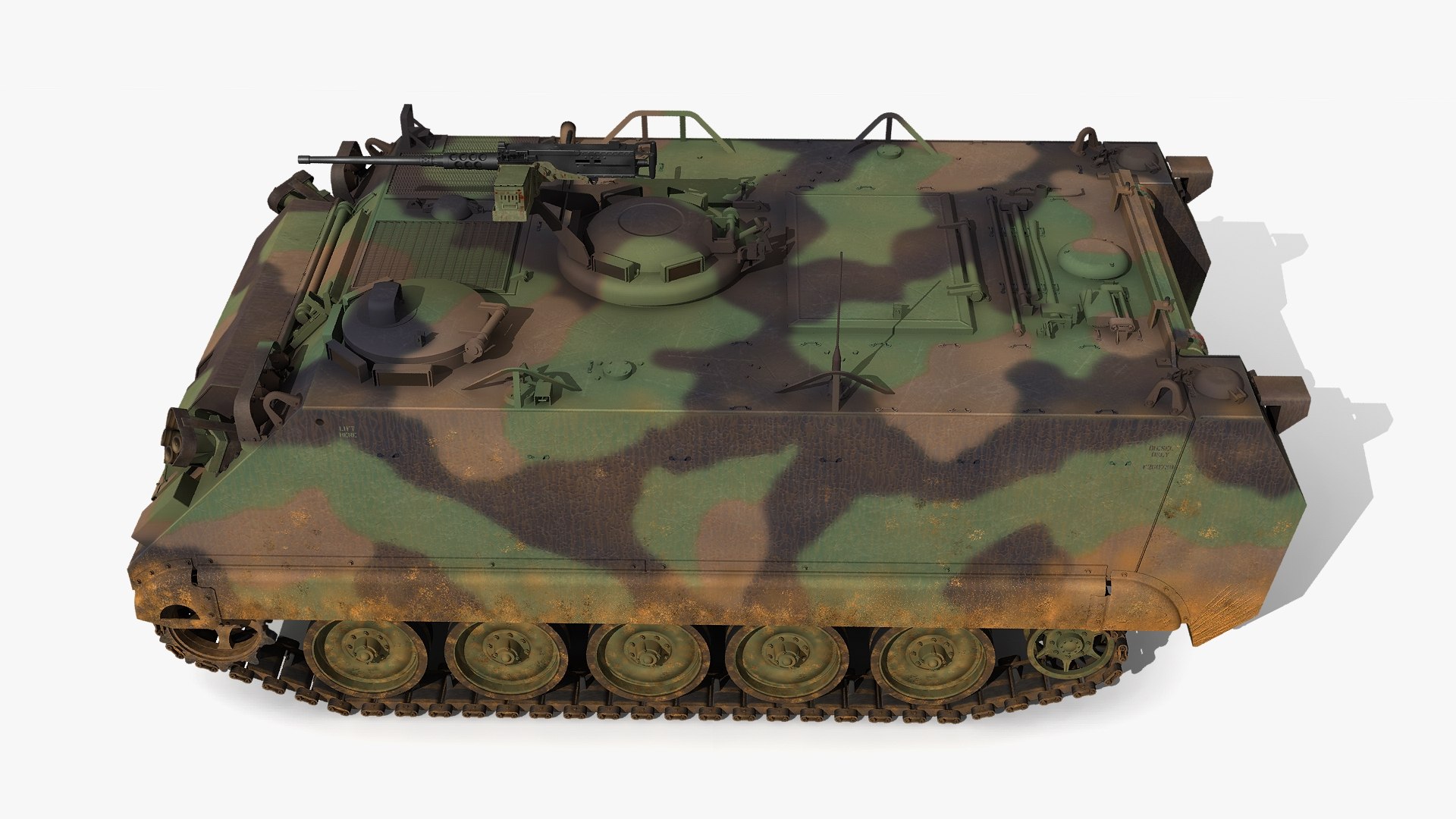 M2 M113 M113a3 3d Max