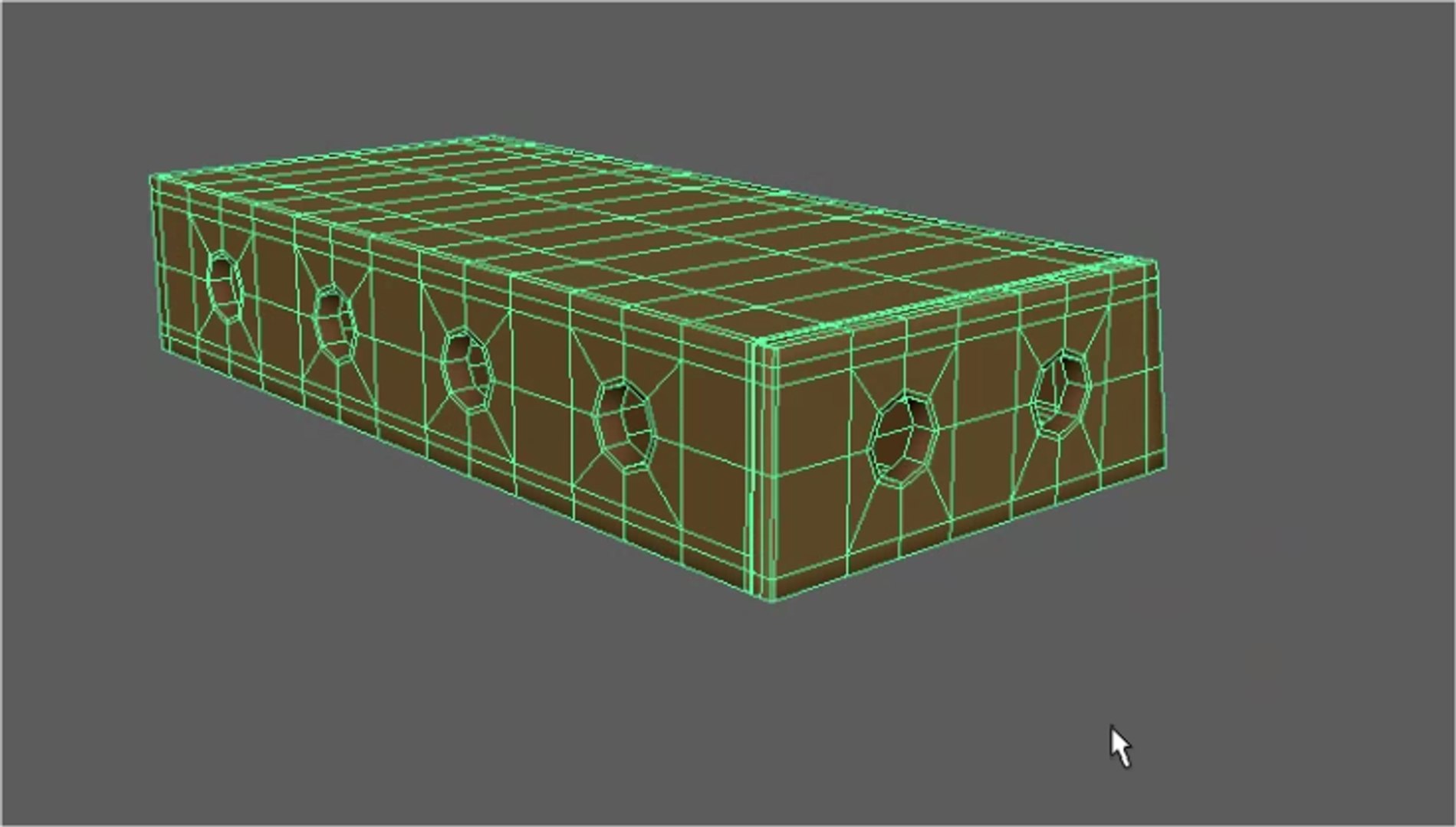 3D cartoon wooden cage model - TurboSquid 1683277