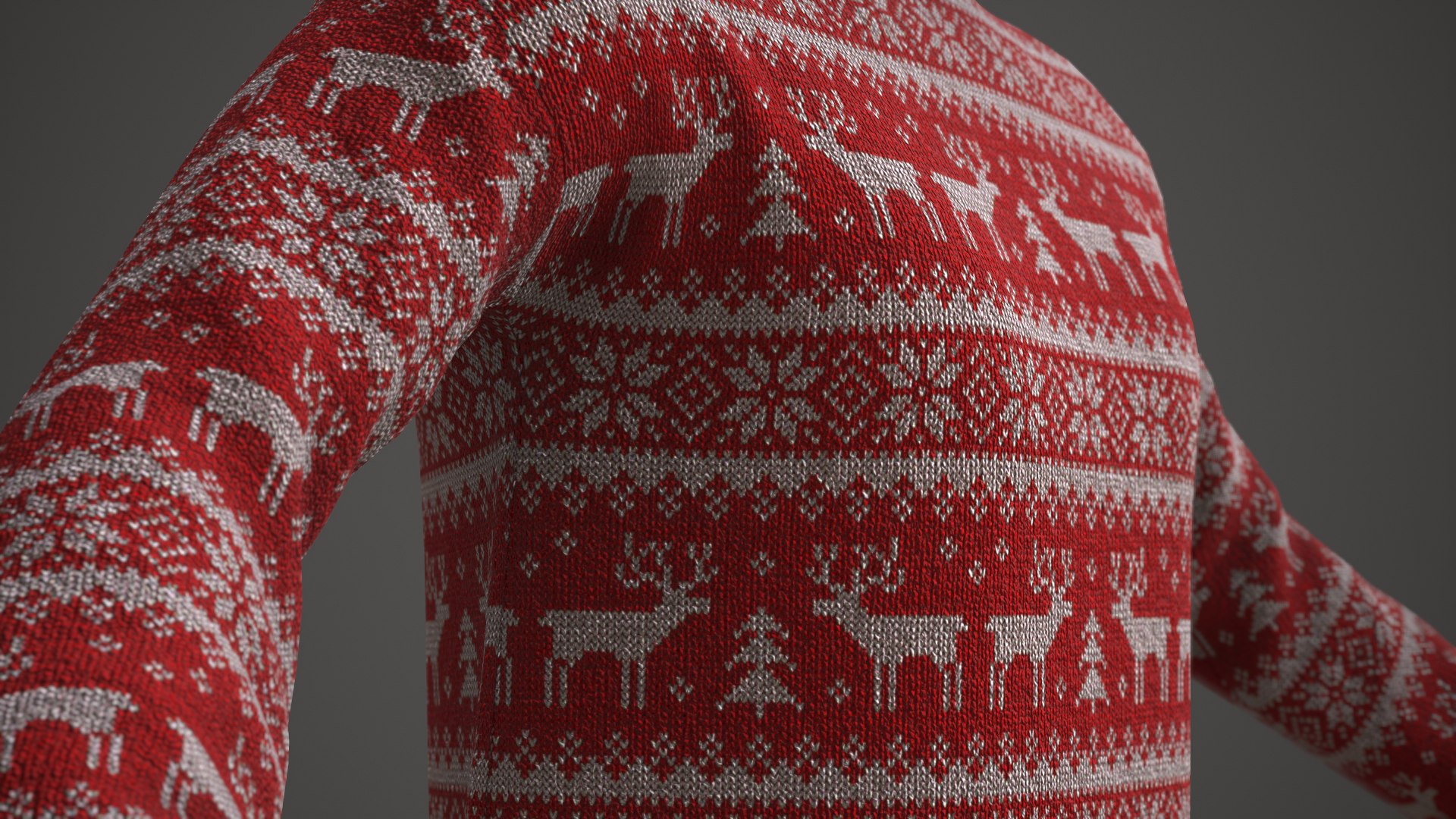 3D Christmas Sweater Model - TurboSquid 1655796