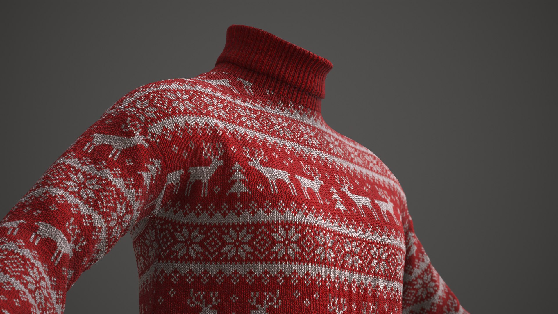 3D Christmas Sweater Model - TurboSquid 1655796
