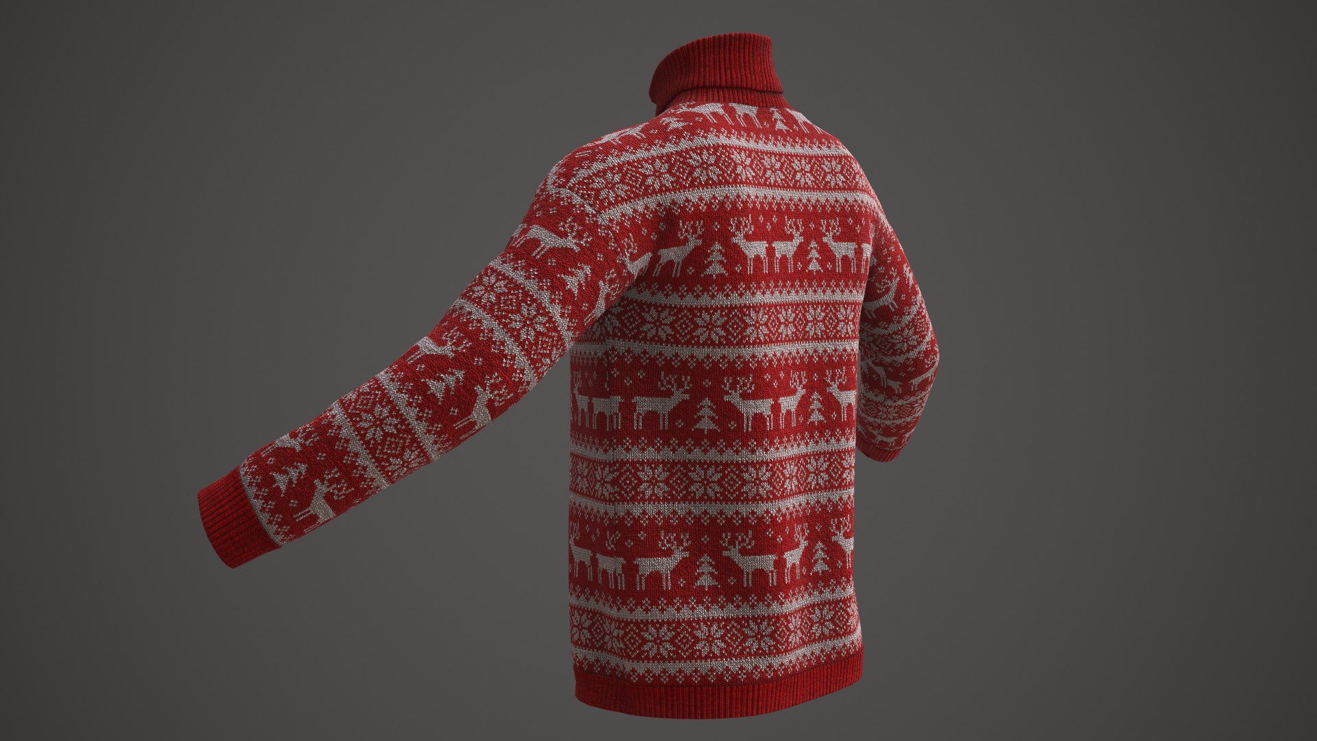 3D Christmas Sweater Model - TurboSquid 1655796