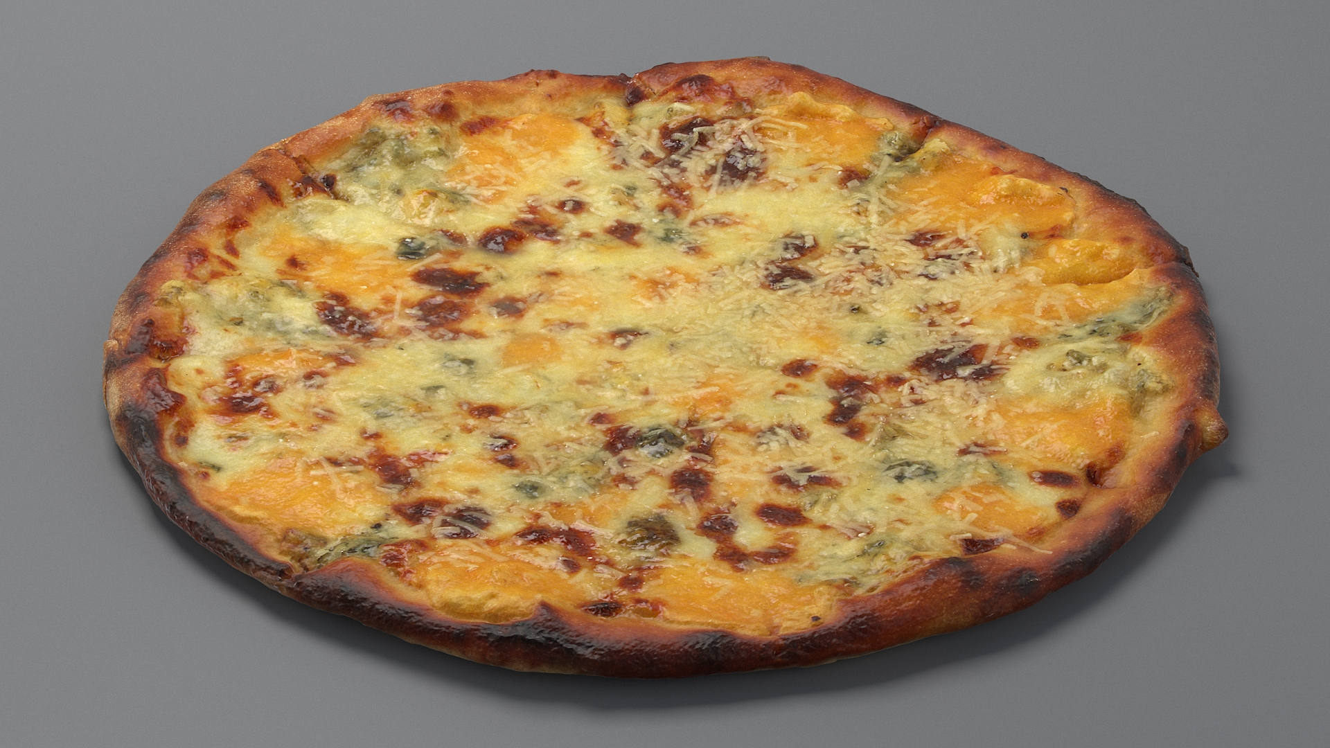 Realistic Pizza 2 3D - TurboSquid 1803873