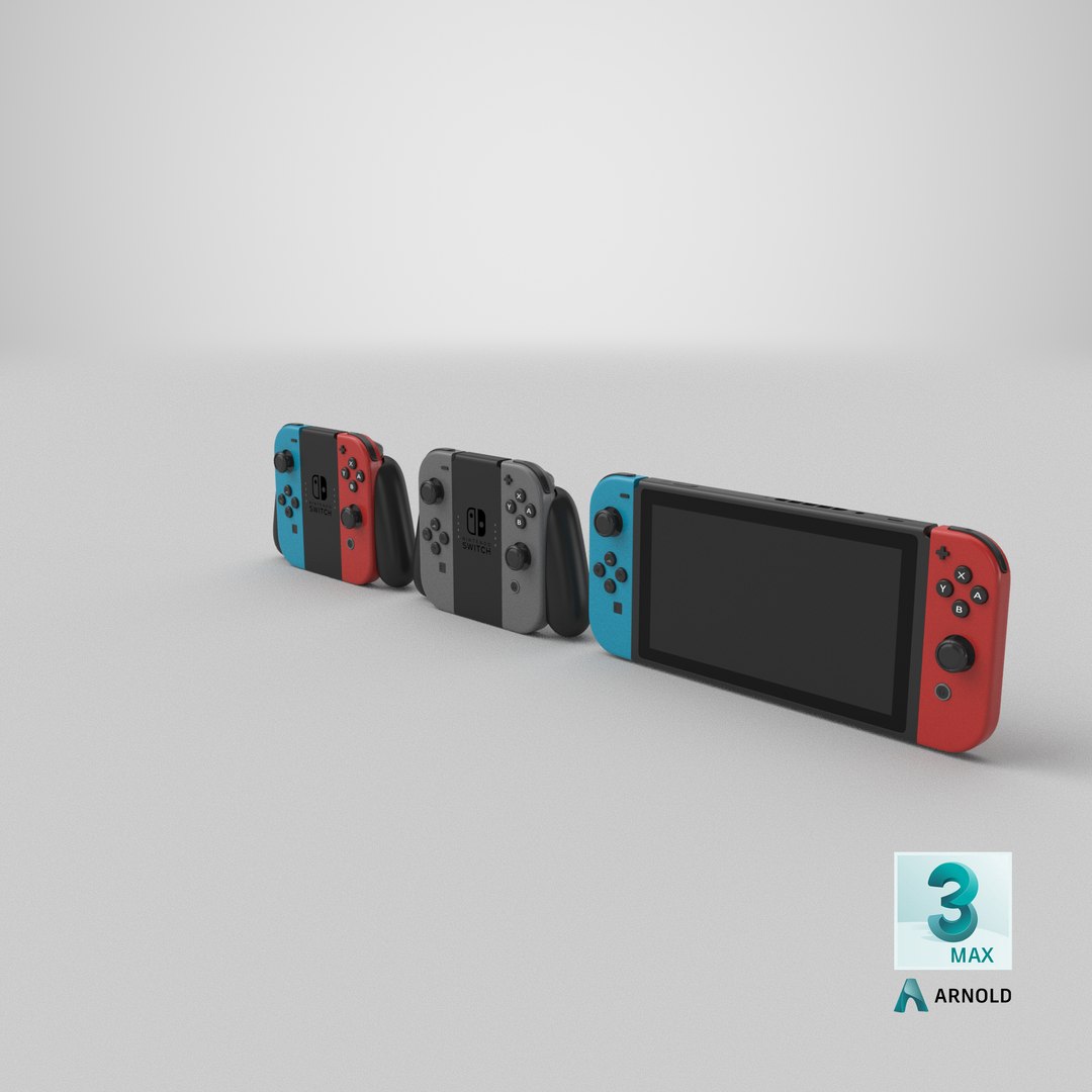 Detailed Nintendo Switch 3D - TurboSquid 2167721