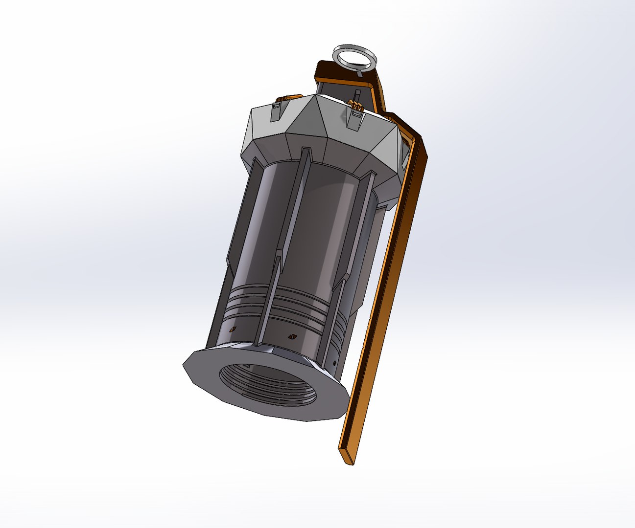 3D Sci-Fi Grenade As Stash Container Model - TurboSquid 2042952