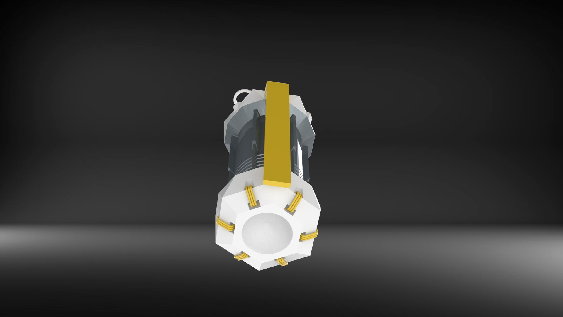 3D Sci-Fi Grenade As Stash Container Model - TurboSquid 2042952