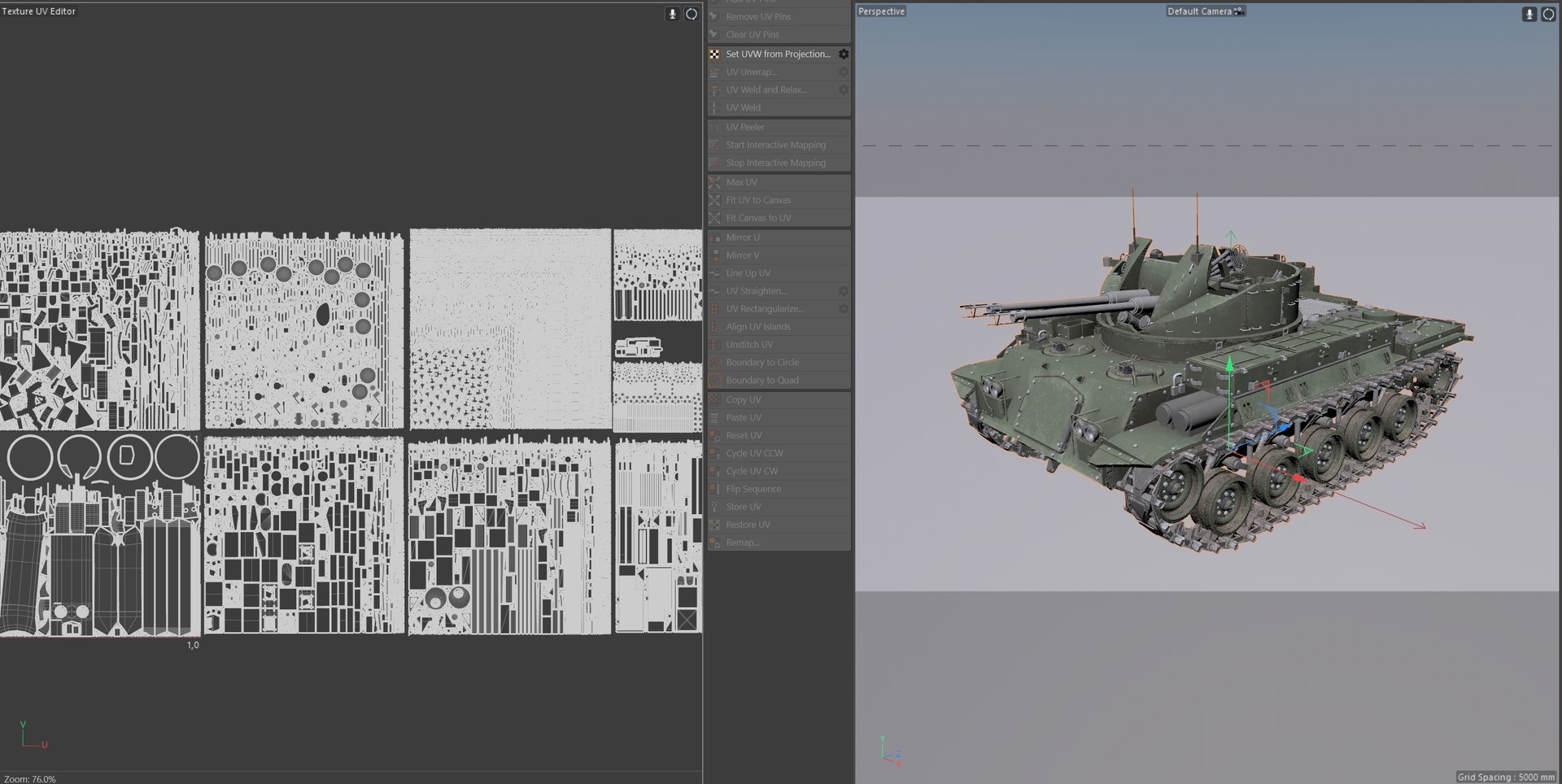 M42 Duster 40mm Anti Aircraft Tank 3D - TurboSquid 2241539