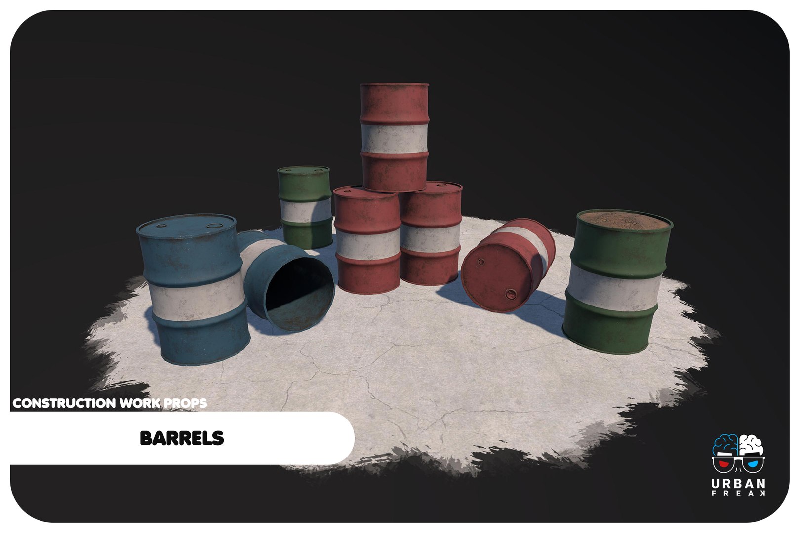 3D Construction Work Props Pack Model - TurboSquid 1994273