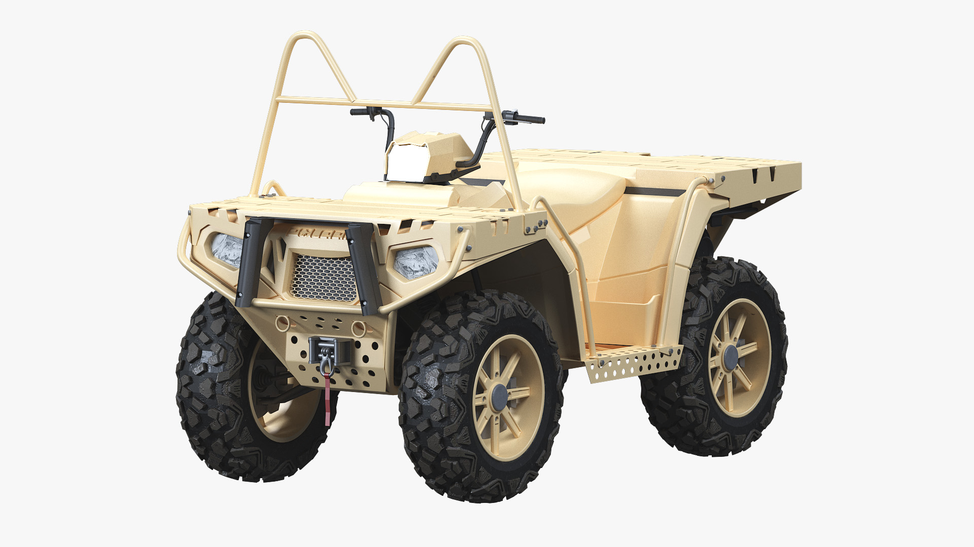 Military Atv Polaris 3D Model - TurboSquid 1629120