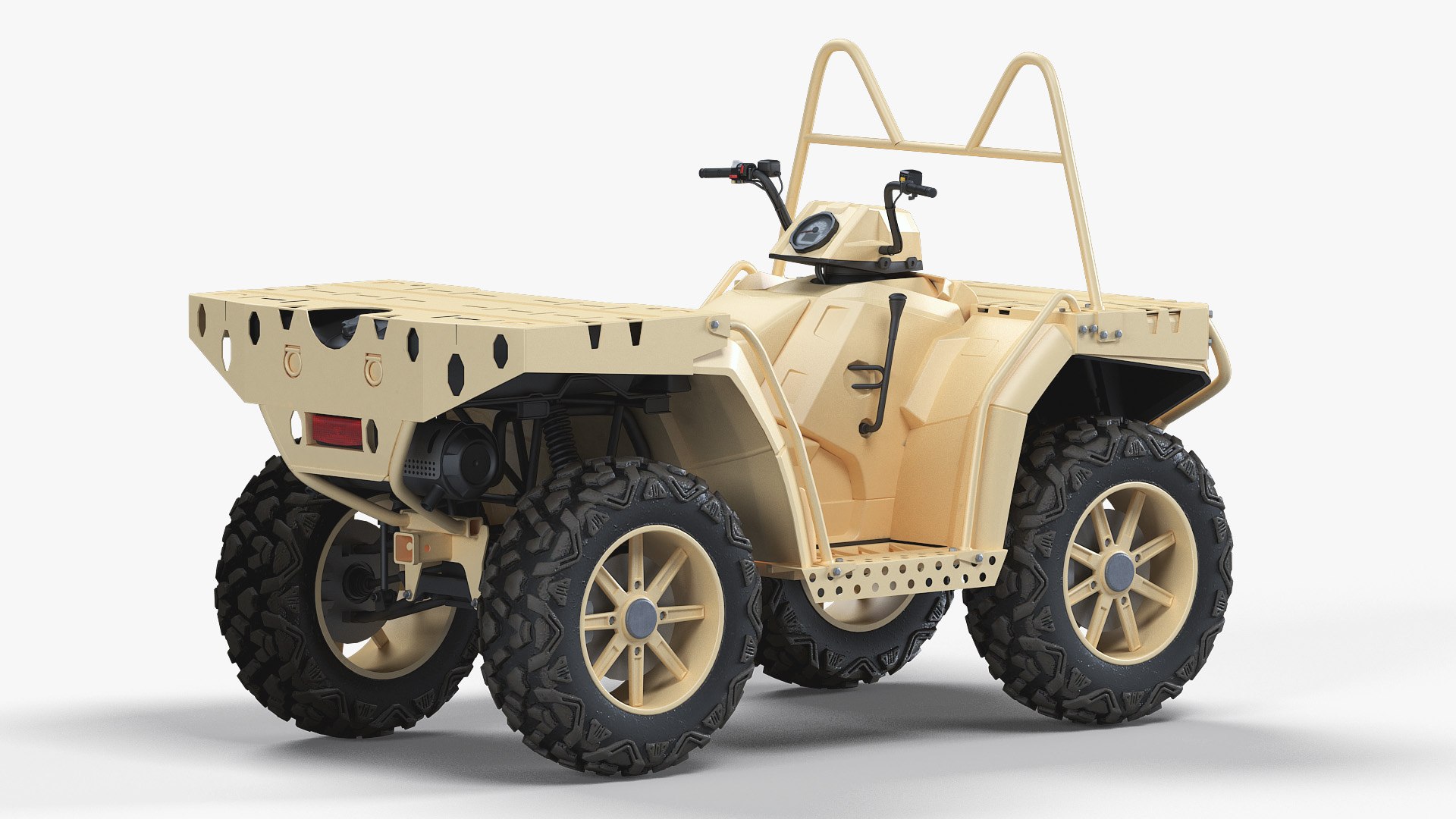 Military Atv Polaris 3D Model - TurboSquid 1629120
