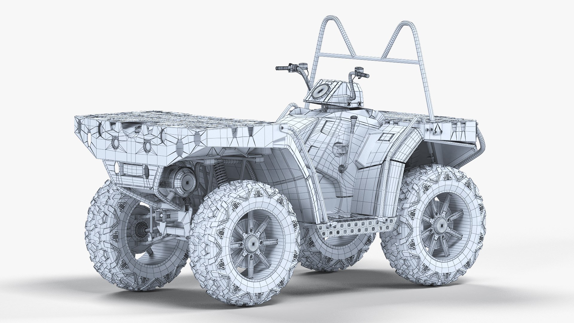Military Atv Polaris 3D Model - TurboSquid 1629120