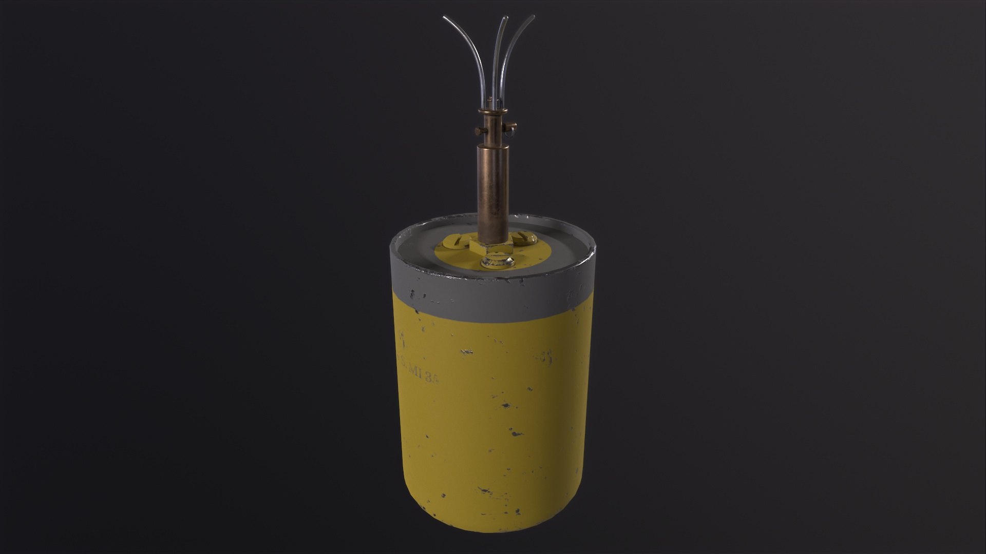 3D Sprengen Mine - TurboSquid 2099104