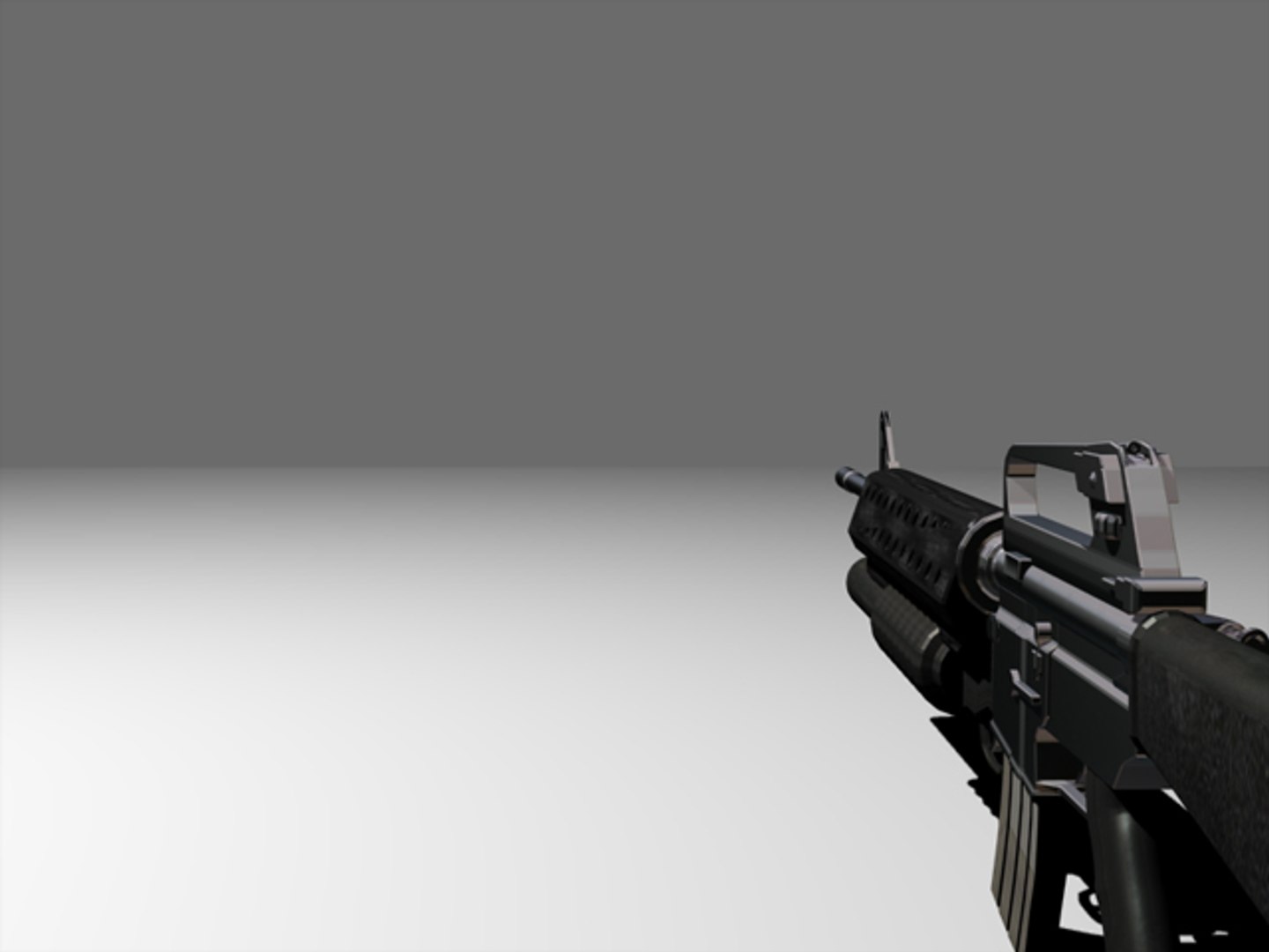 M16-a2 M203 Assault Rifle Max Free