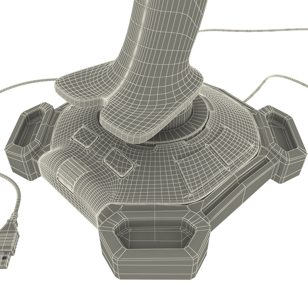 3d model joystick logitech attack 3