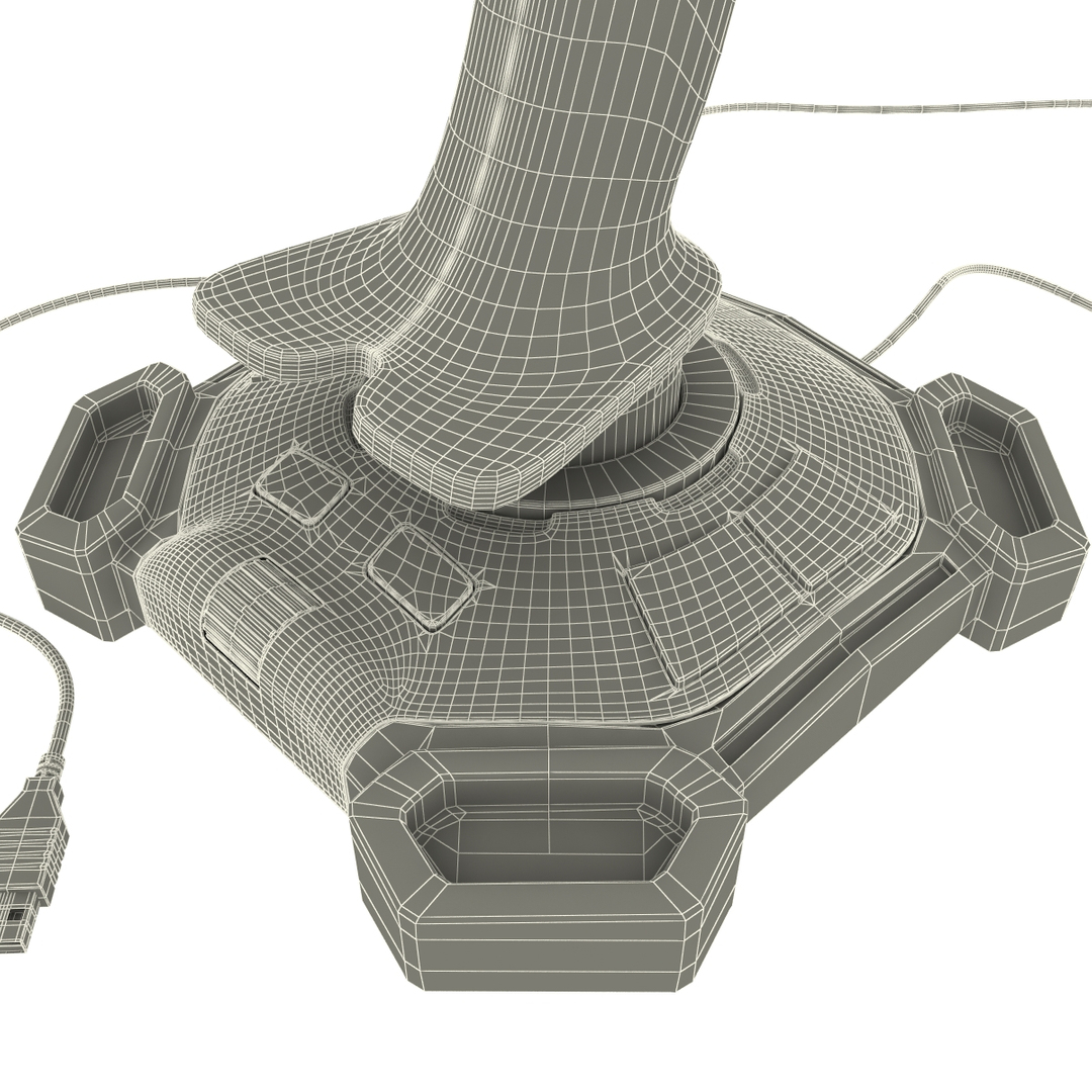 3d model joystick logitech attack 3