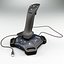3d model joystick logitech attack 3