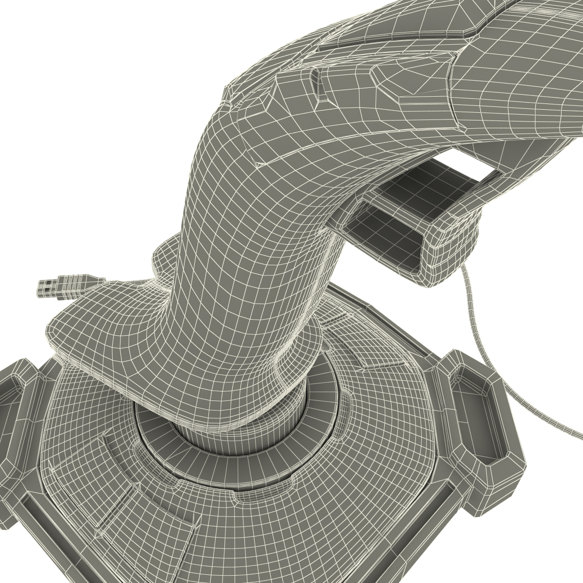 3d model joystick logitech attack 3