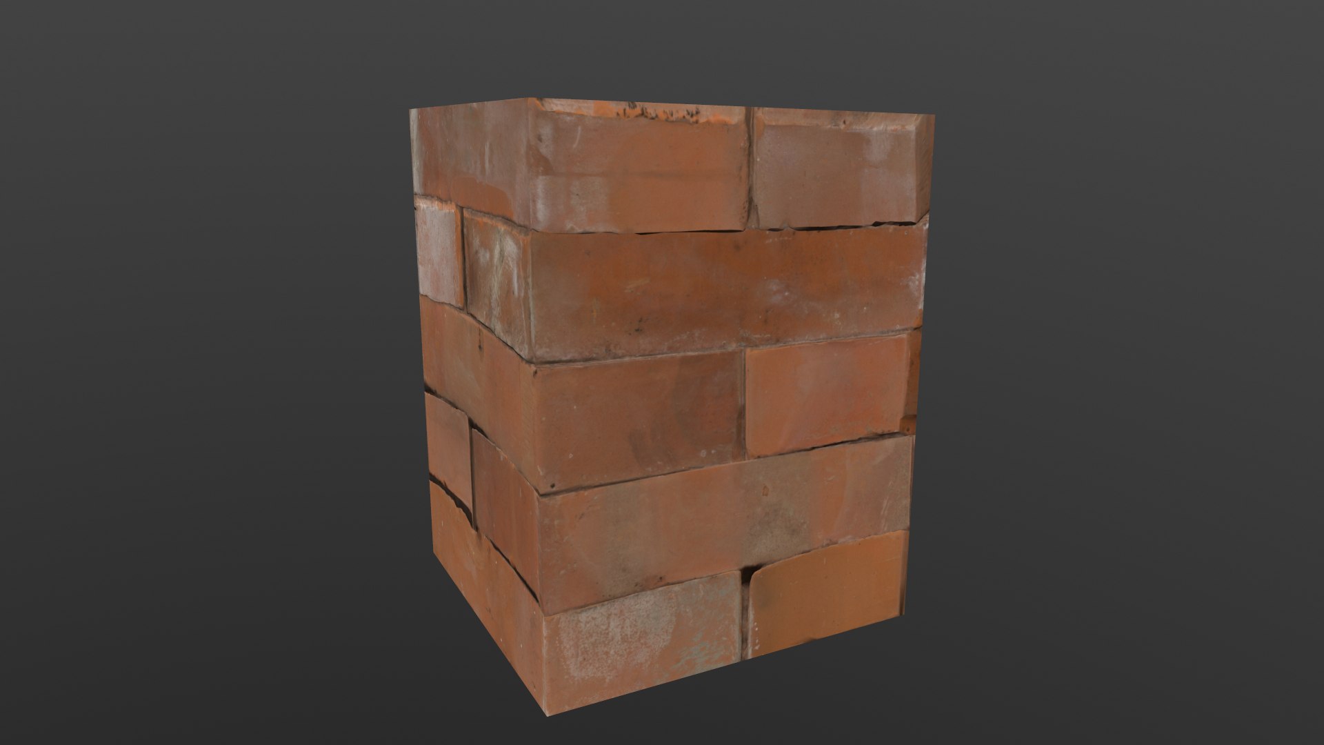 3D Model Brick Set AR VR PBR Lowpoly With Game Ready 3d Model ...