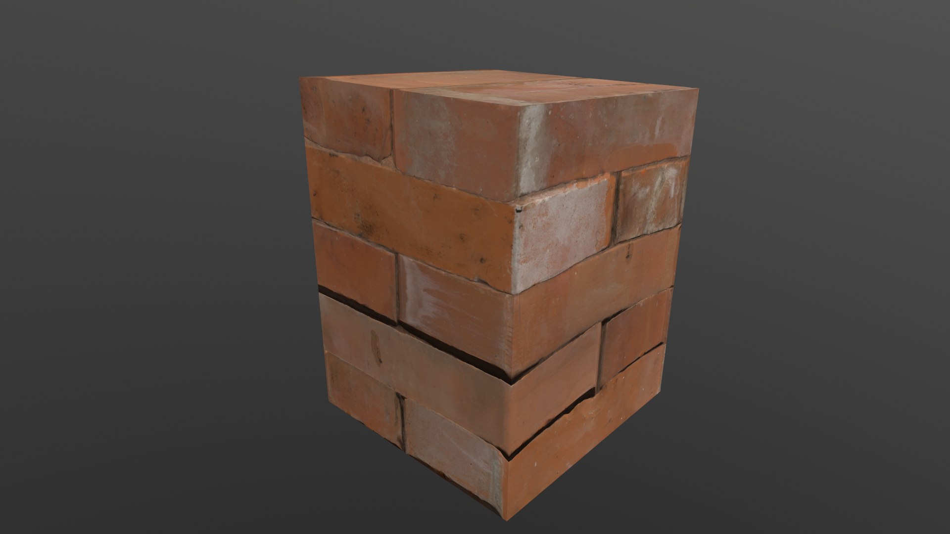 3D Model Brick Set AR VR PBR Lowpoly With Game Ready 3d Model ...