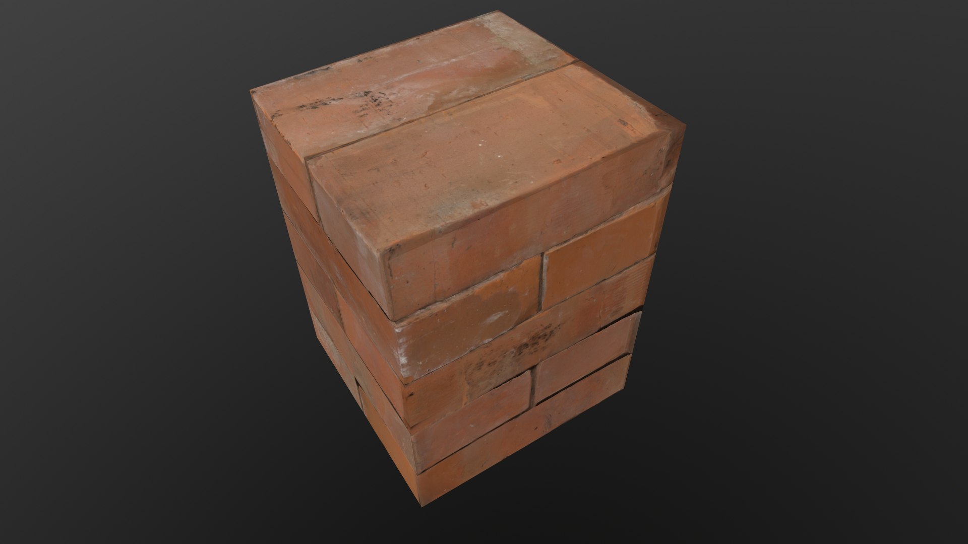 3D Model Brick Set AR VR PBR Lowpoly With Game Ready 3d Model - TurboSquid 2075761