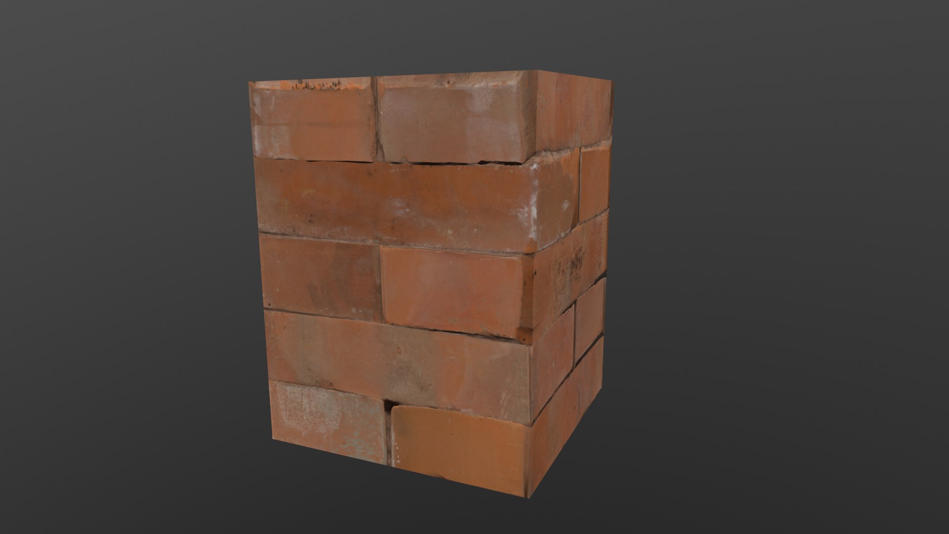 3D Model Brick Set AR VR PBR Lowpoly With Game Ready 3d Model ...