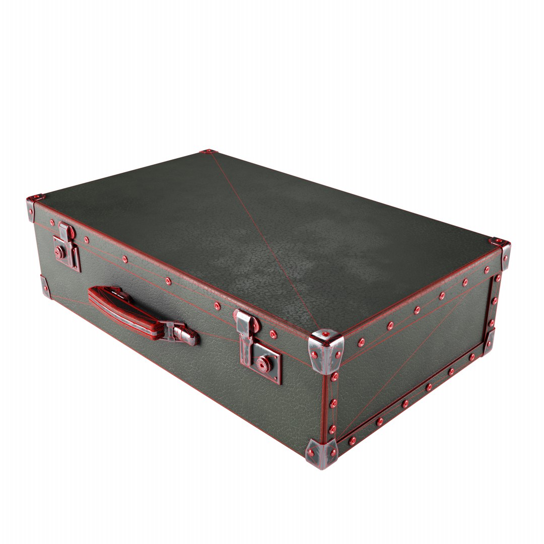3D model Vintage Suitcase 2 - TurboSquid 2022601