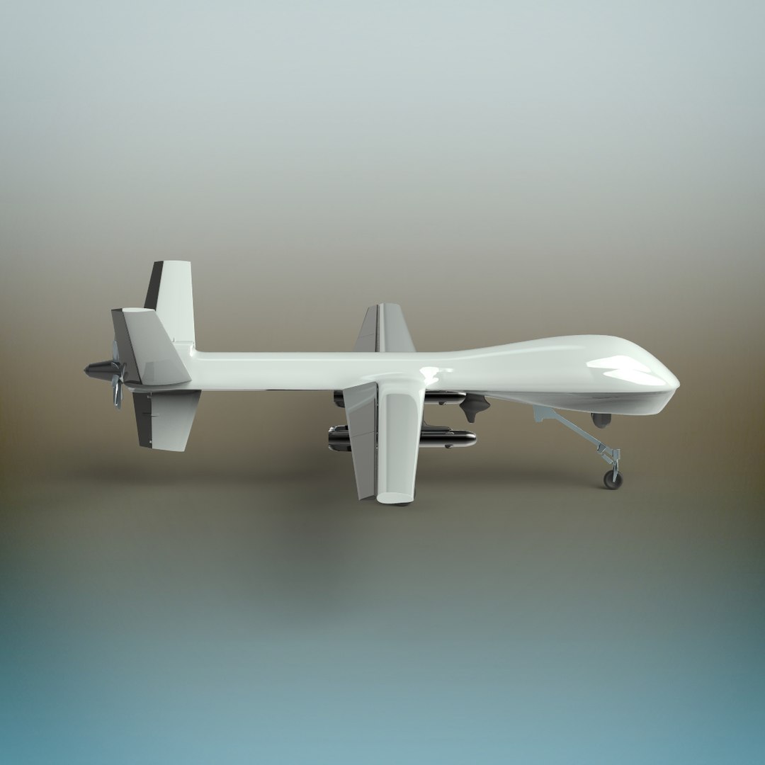 Drone plane model - TurboSquid 1389306
