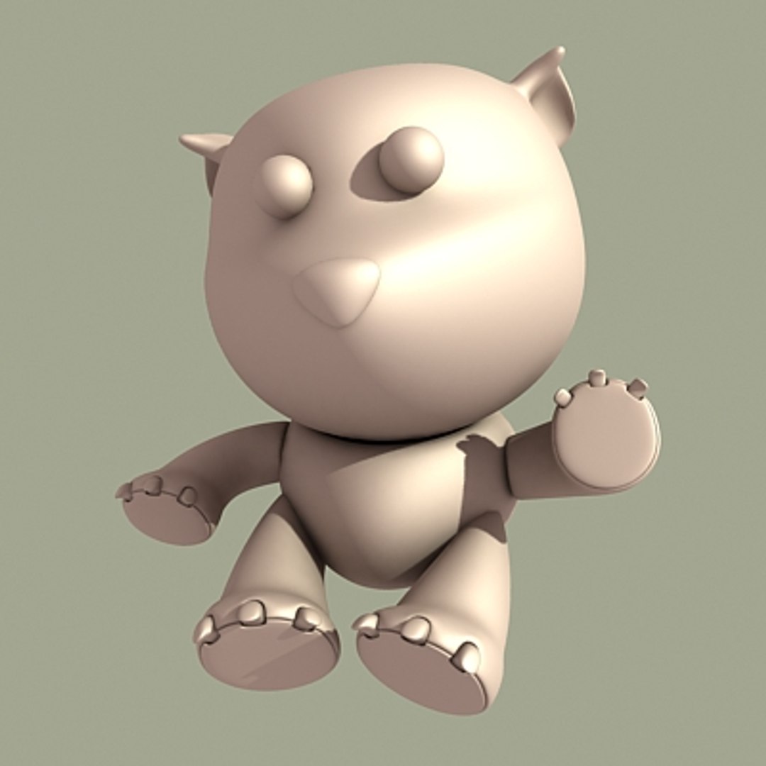 Plush Toy 3d Model