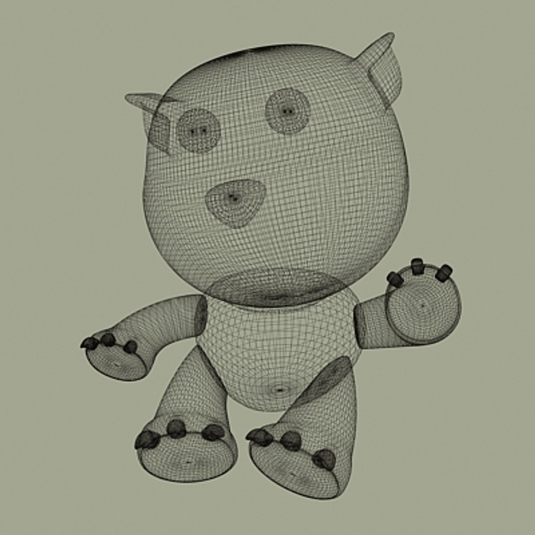 Plush Toy 3d Model