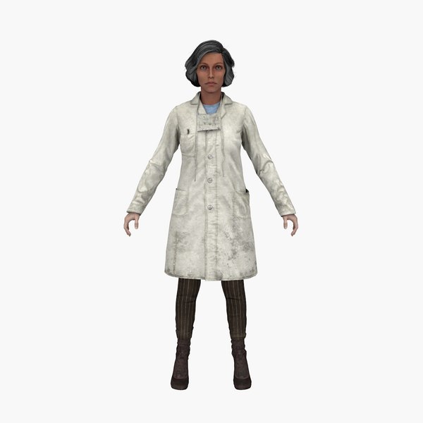 3D doctor gameready old model - TurboSquid 1683459