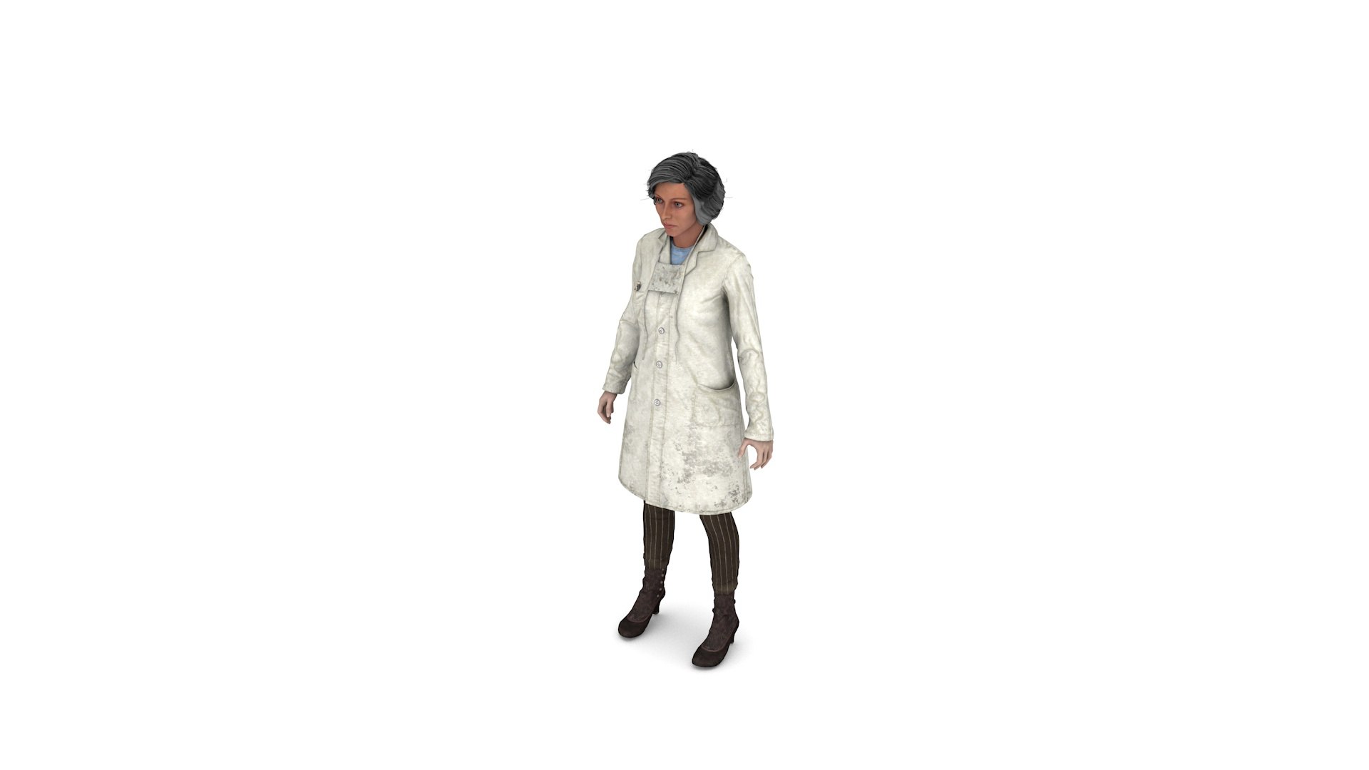 3D Emily Doctor - TurboSquid 1905889