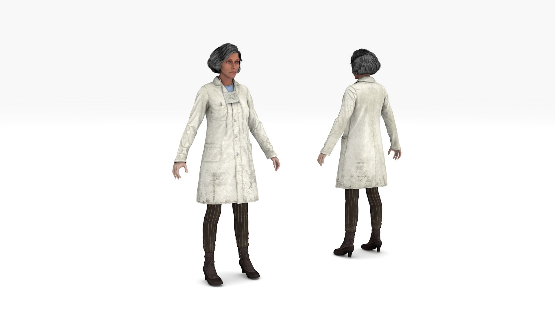3D Emily Doctor - TurboSquid 1905889
