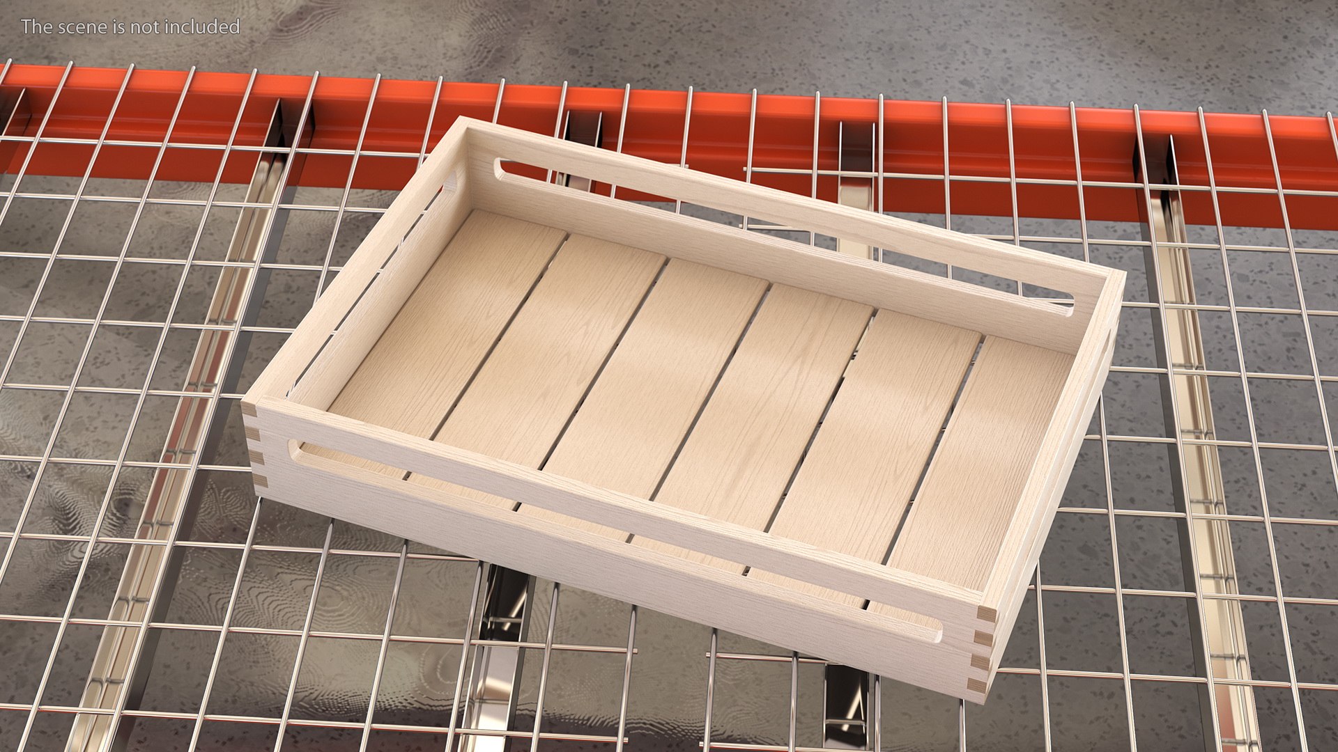 Stacking Crate h8cm 3D - TurboSquid 1922368