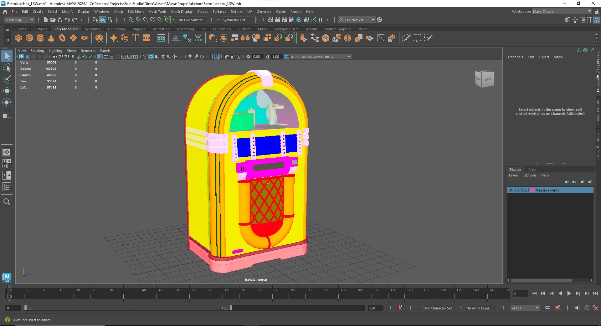 3D Retro Jukebox Asset - TurboSquid 2230253