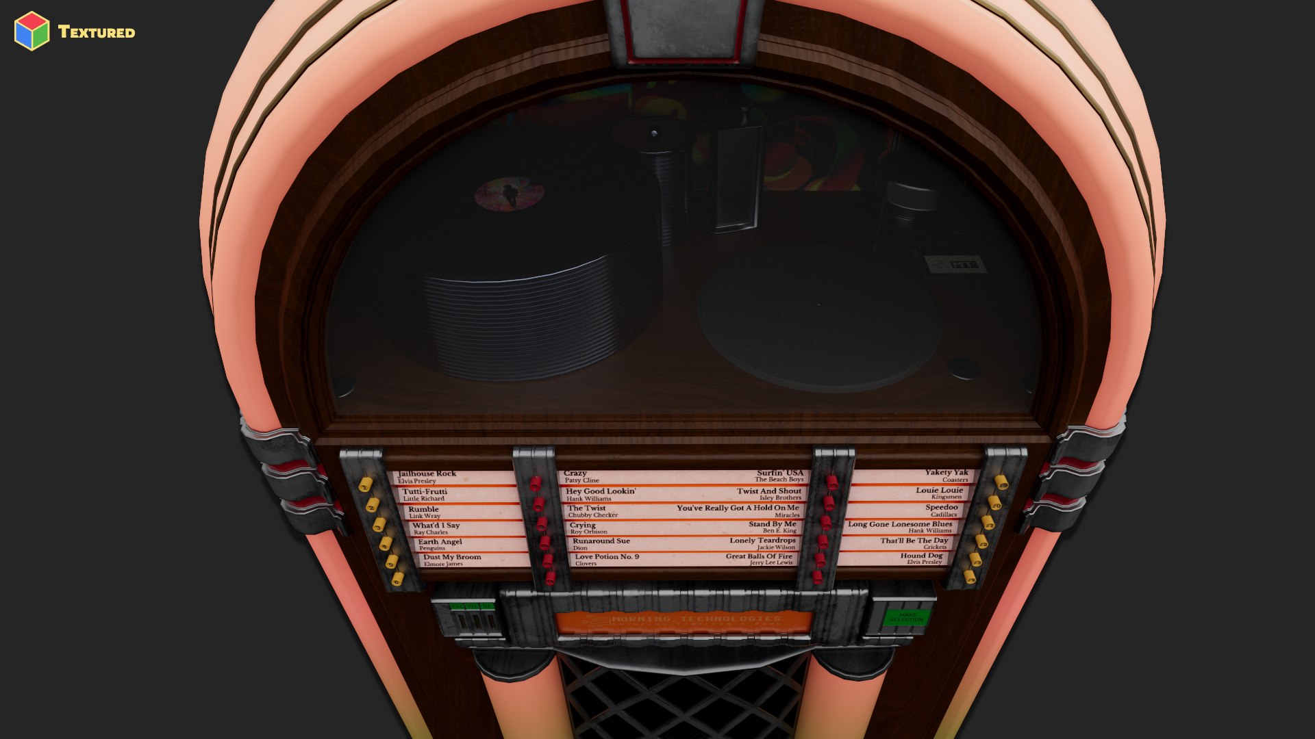 3D Retro Jukebox Asset - TurboSquid 2230253