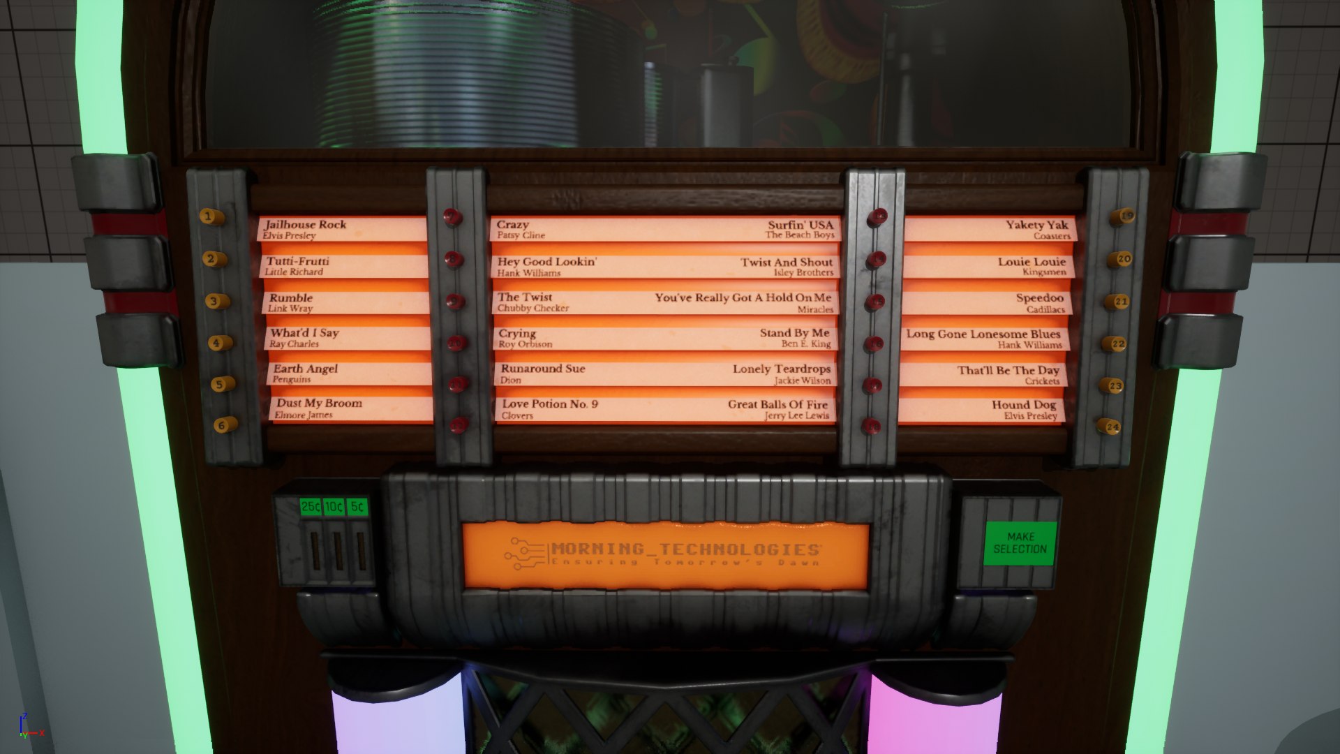 3D Retro Jukebox Asset - TurboSquid 2230253