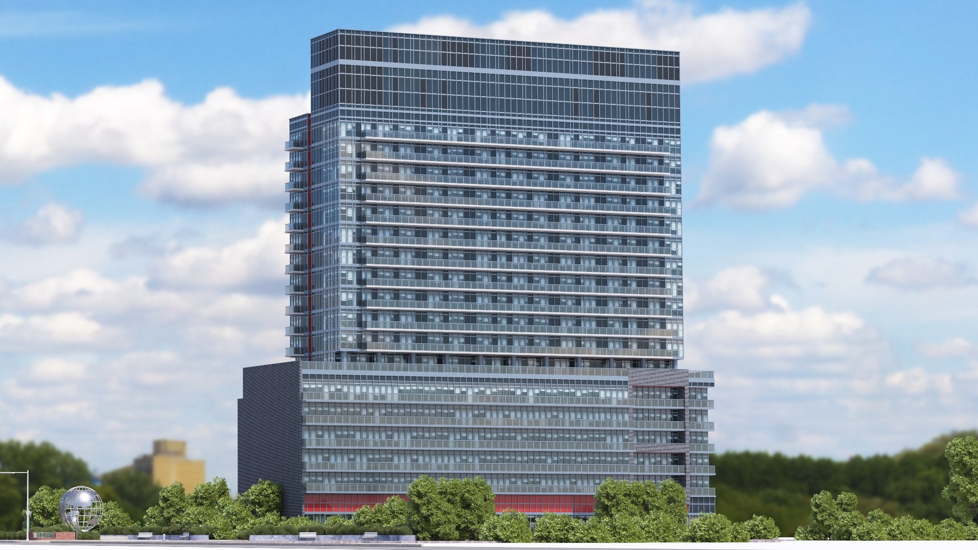 3D Model Pace Condominiums V5 - TurboSquid 1966908