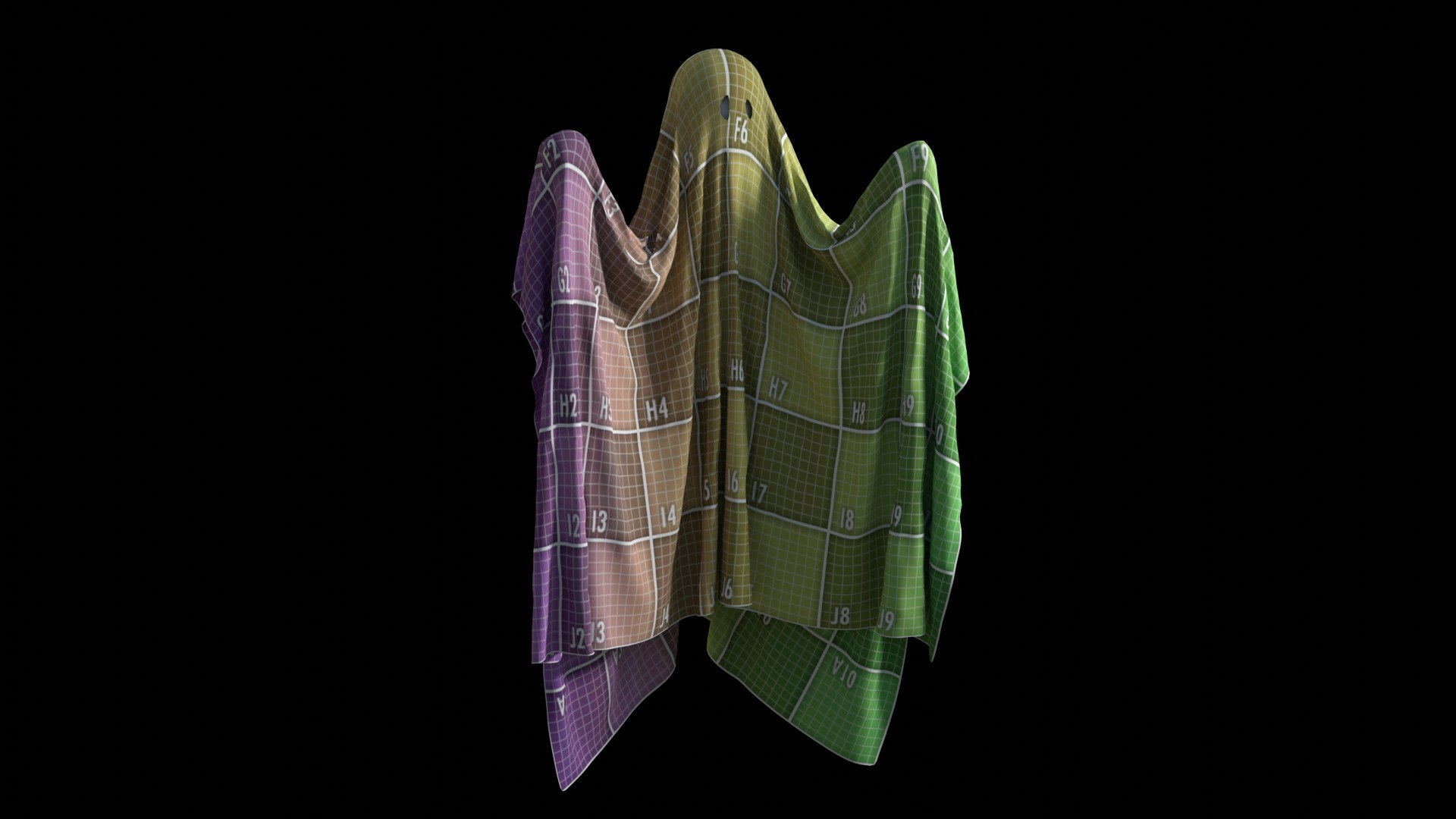 3D High Poly Ghost Model - TurboSquid 1860205