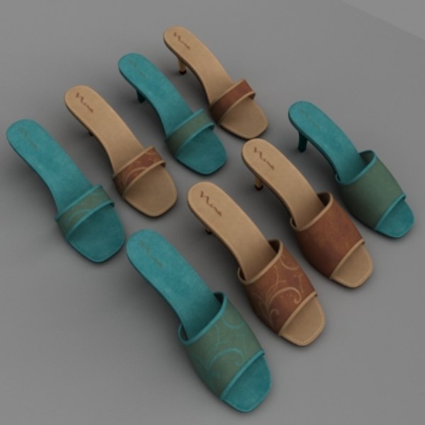 3d sandal model