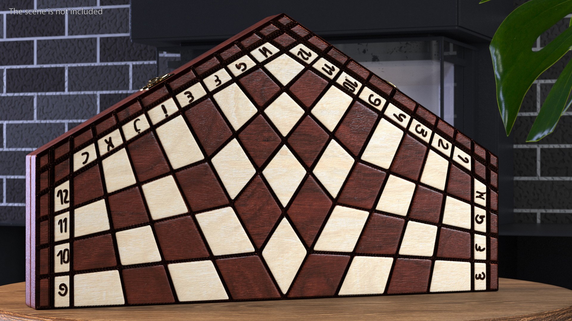 3D Chess Desk For 3 Players Closed - TurboSquid 2027208