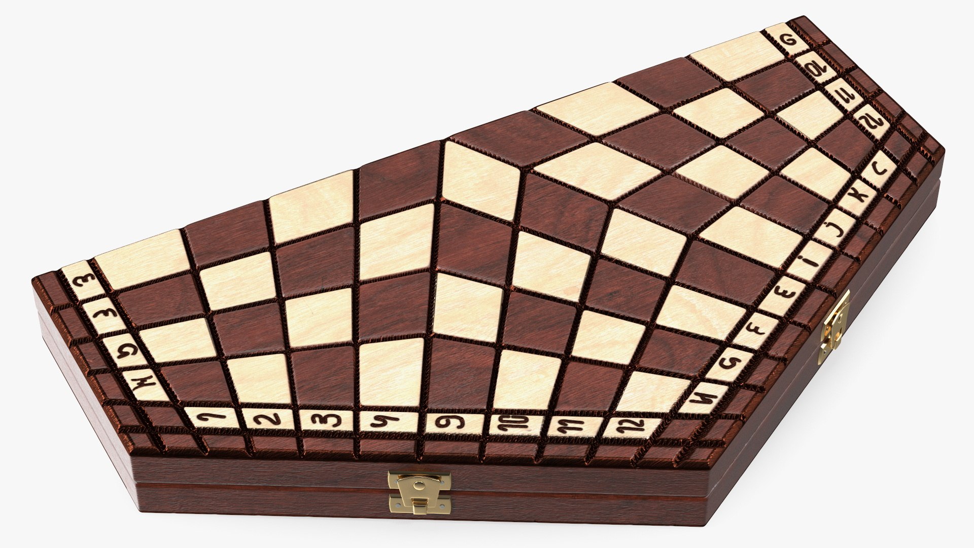 3D Chess Desk For 3 Players Closed - TurboSquid 2027208