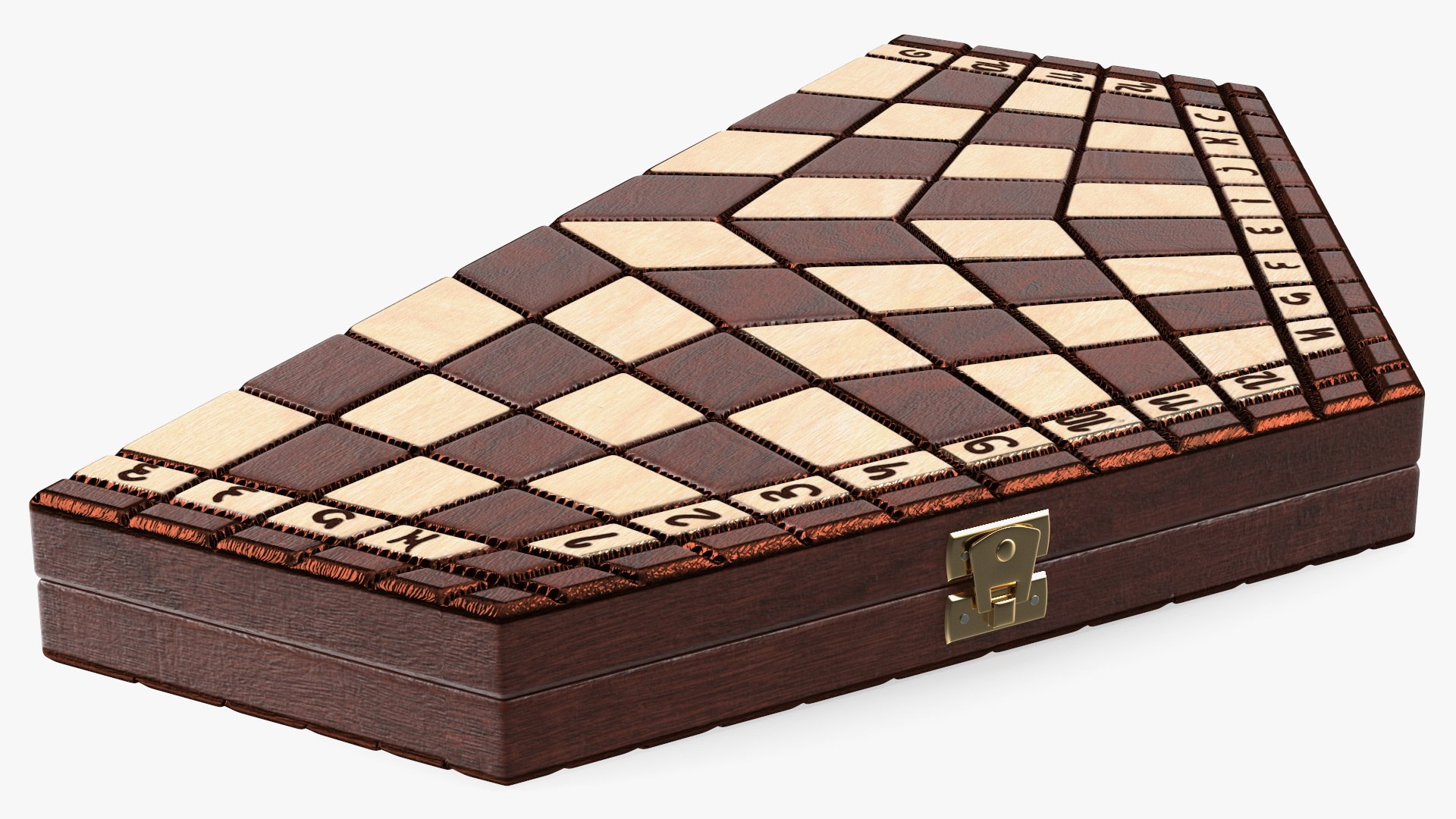 3D Chess Desk For 3 Players Closed - TurboSquid 2027208