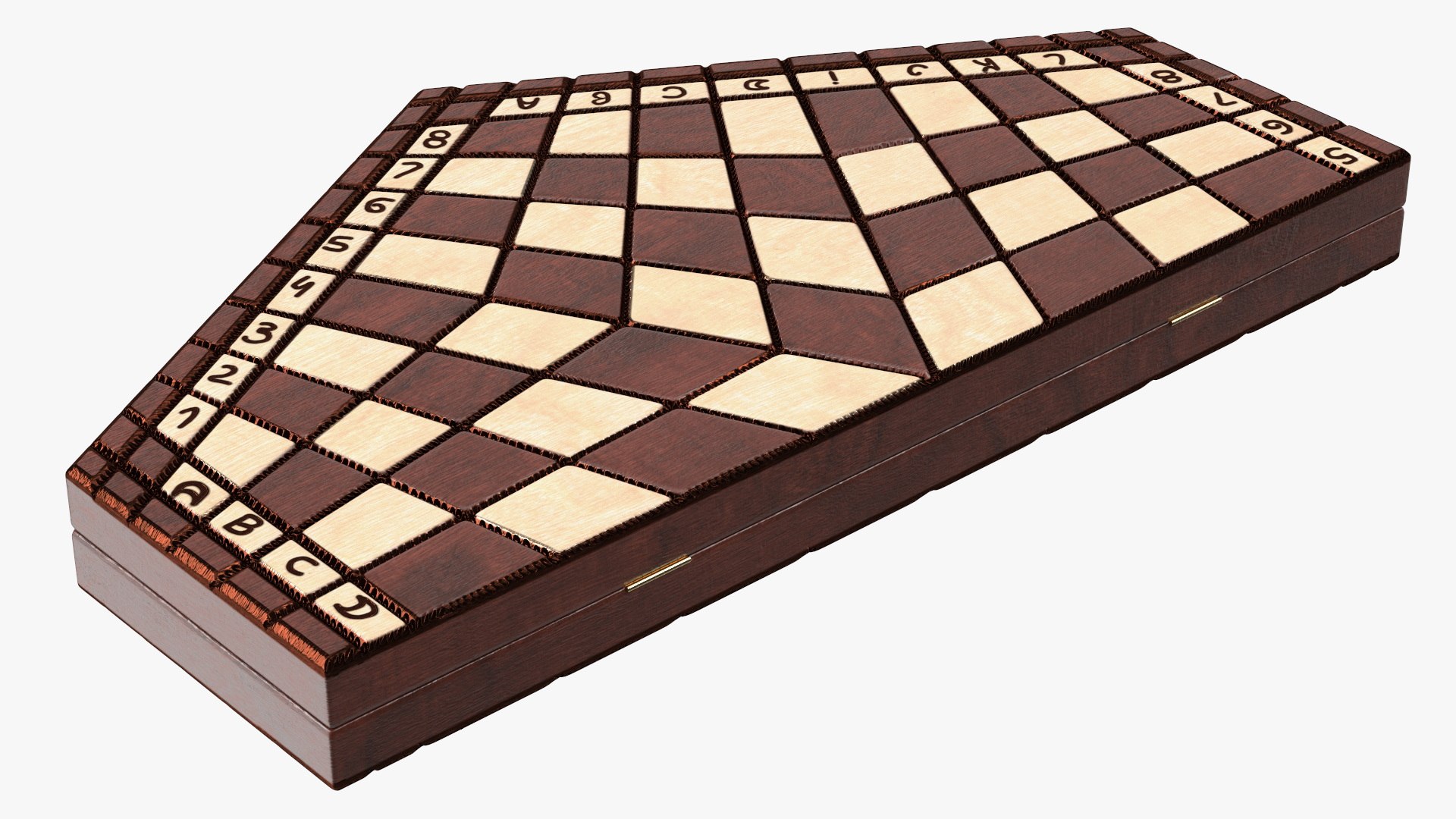 3D Chess Desk For 3 Players Closed - TurboSquid 2027208