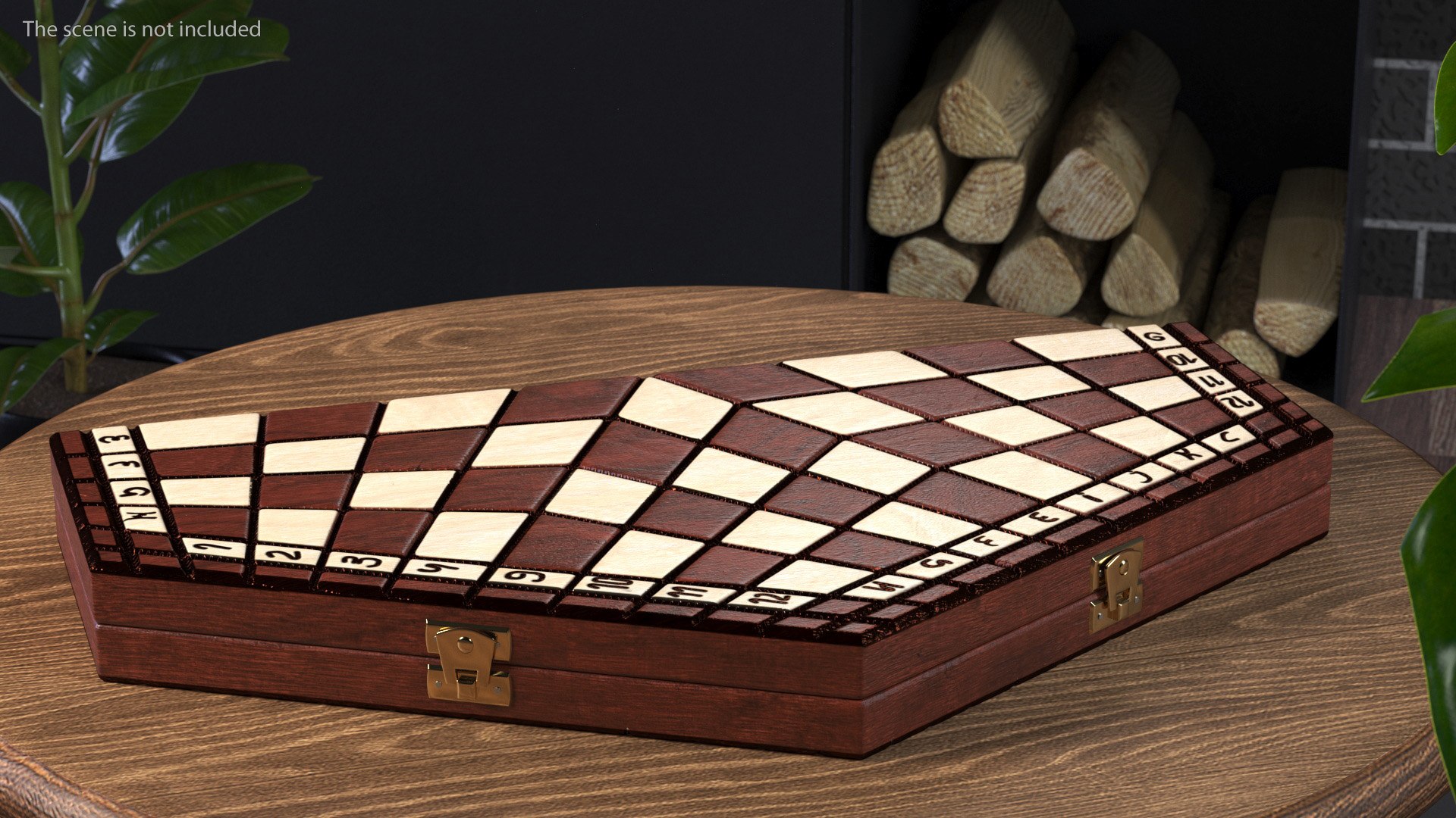 3D Chess Desk For 3 Players Closed - TurboSquid 2027208