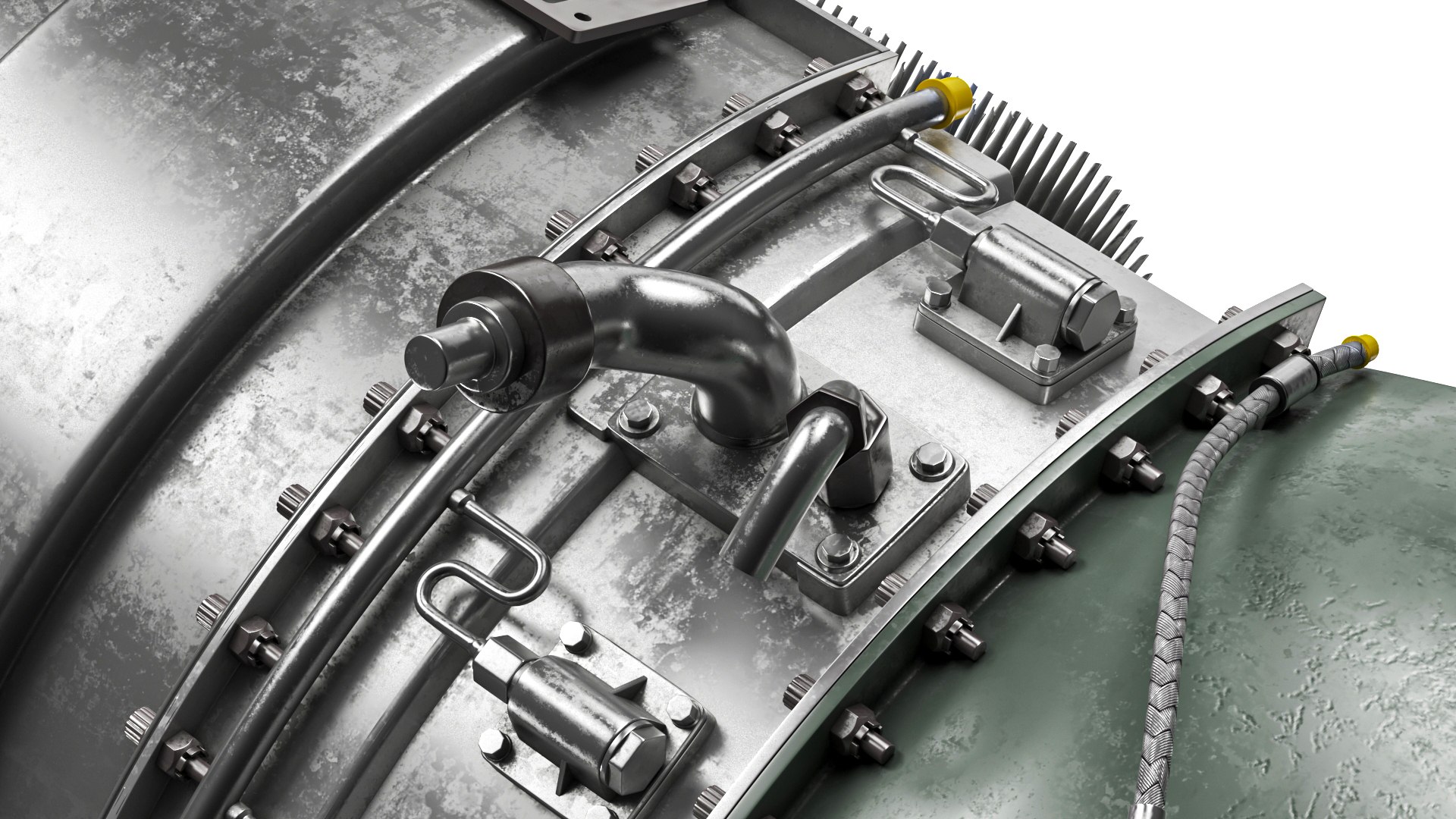 Commercial Jet Engine Cutaway 3D - TurboSquid 2350501