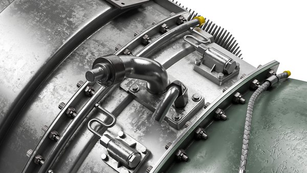 商用ジェットエンジンの断面図3Dモデル - TurboSquid 2350501