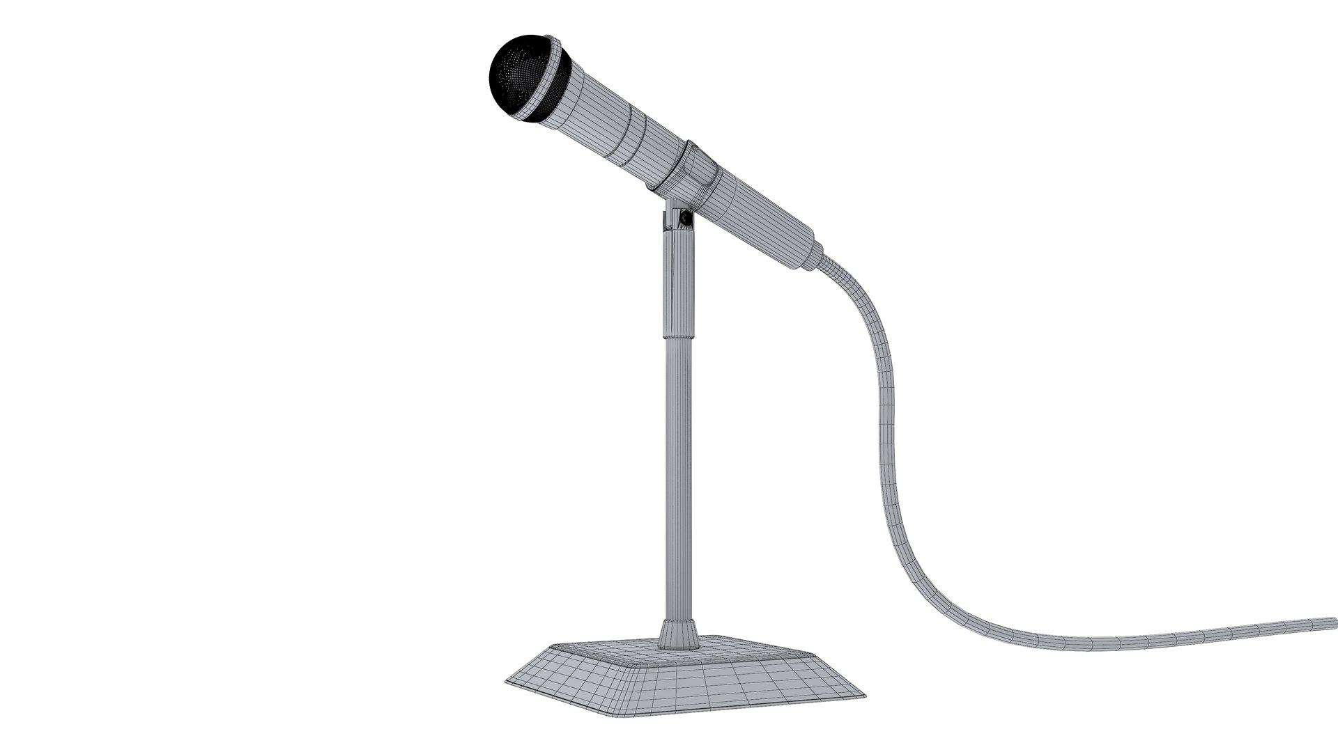 Desktop Microphone Collection 3D Model - TurboSquid 2295834