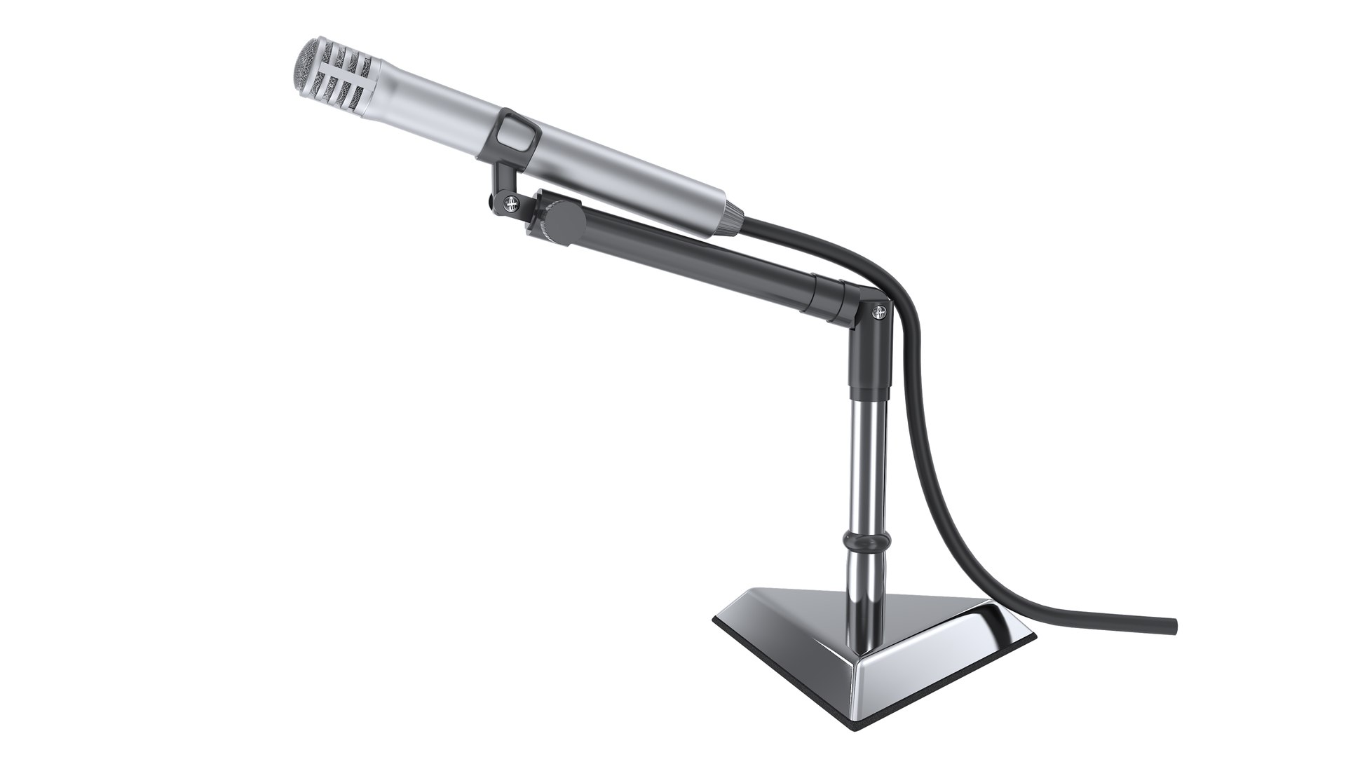 Desktop Microphone Collection 3D Model - TurboSquid 2295834